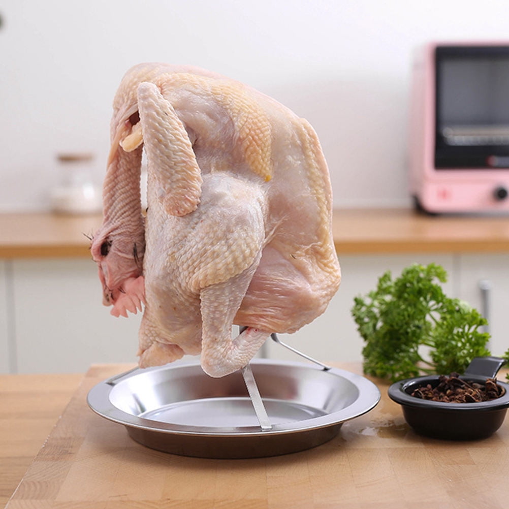 YUYUETIME 1Pack Food Grade Stainless Steel Roasting Racks for Chicken ...