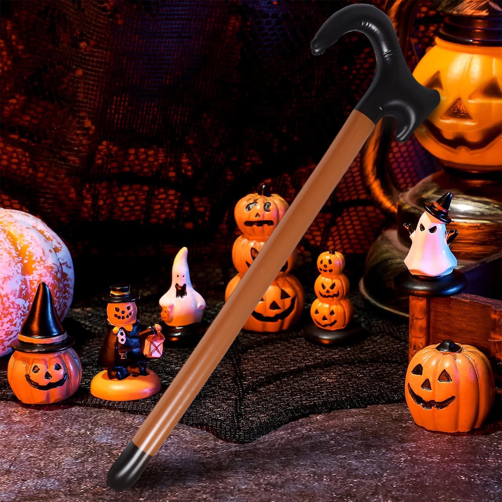 YUYUETIME 1Pack Inflatable Cane for Old Man on Crutches and Costume ...