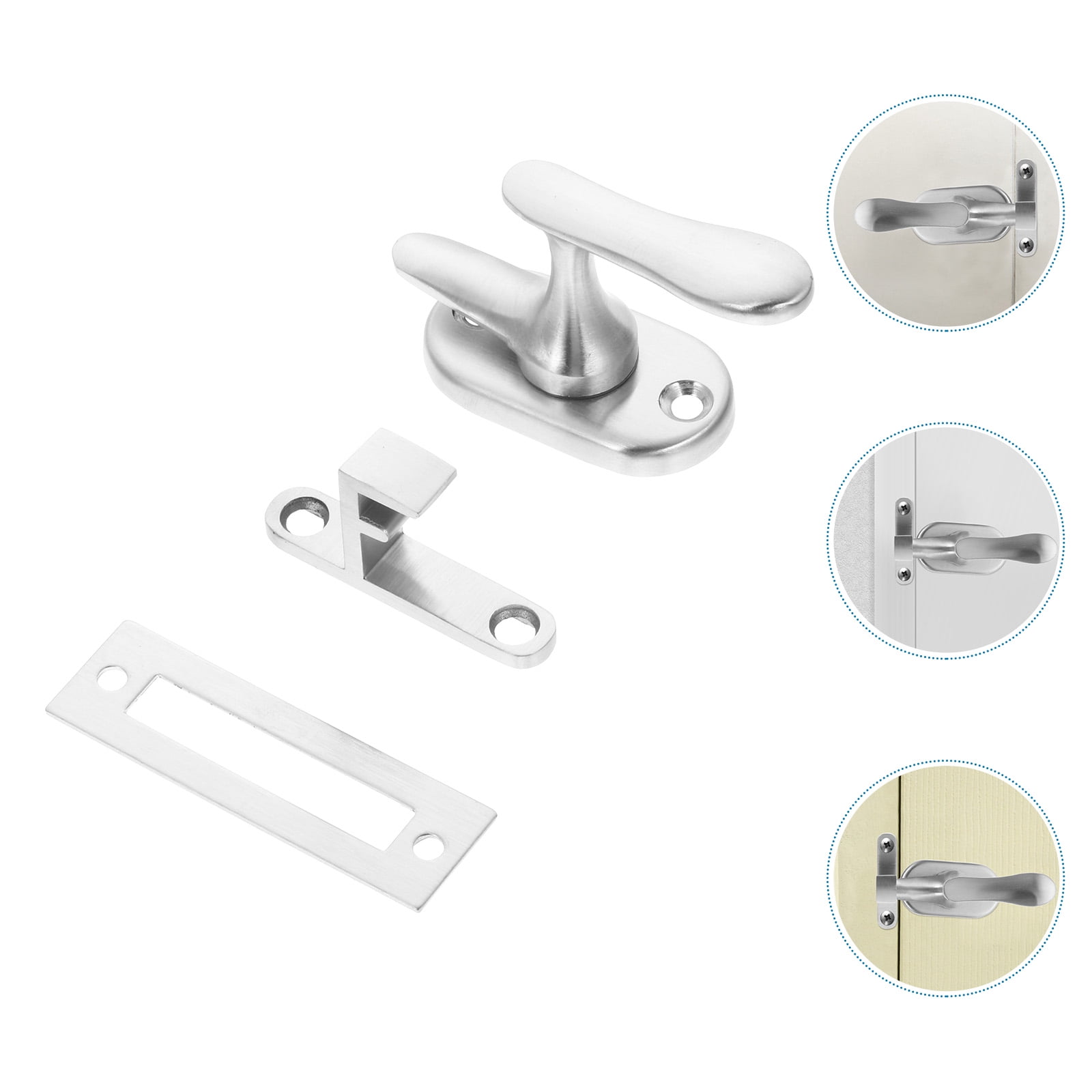 YUYUETIME 1Set Stainless Steel Latch for Window Latch Garage Shed Doors ...