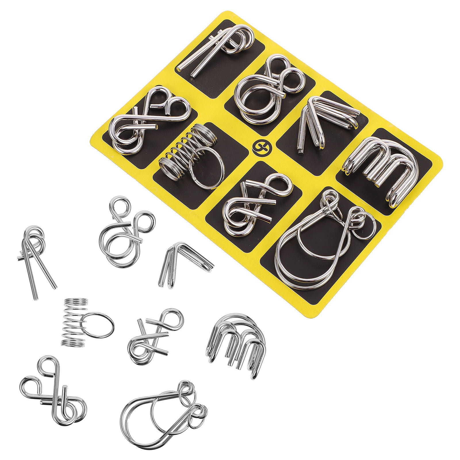 YUYUETIME 2 Sets Unlock Game Rings for Logic Game and Escape Ring ...