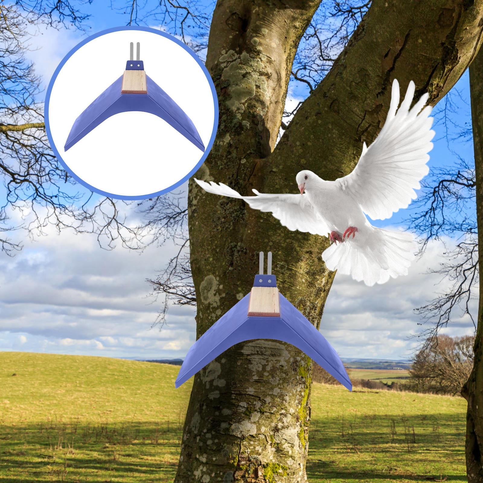 YUYUETIME 28Pack Pigeon Rest Rack Elevated Standing Practical Design ...