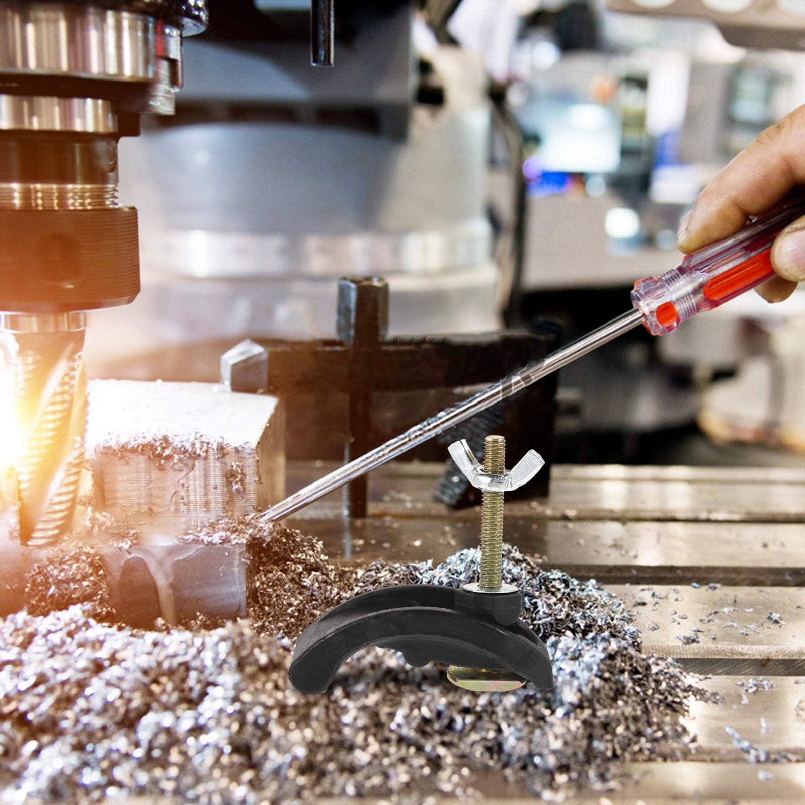 YUYUETIME 2Pcs Arch Shape Plastic Iron Press Clamps for Engraving ...