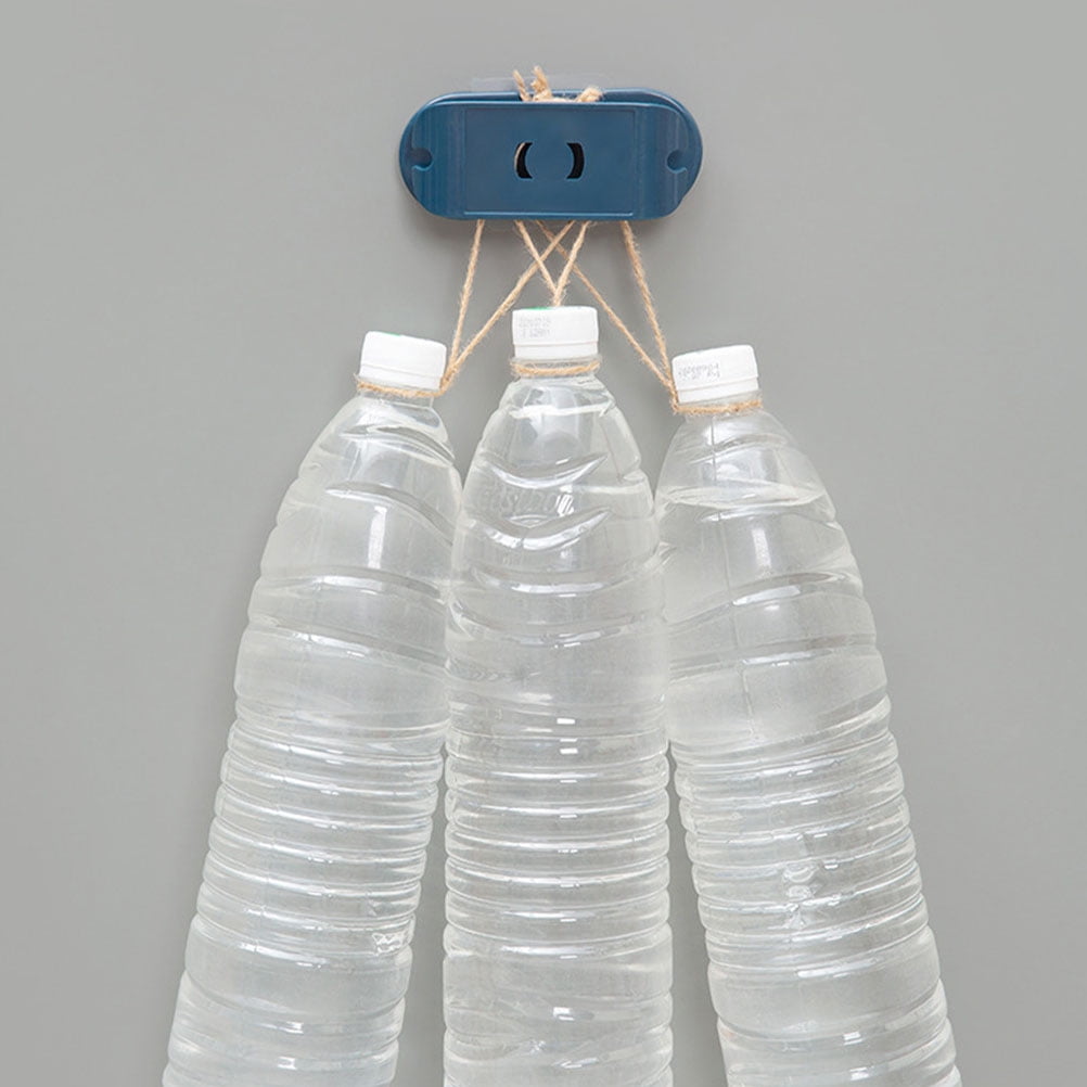 YUYUETIME 2Pcs Blue Plastic Power Strip Fixator For Wall Mounted Cable ...