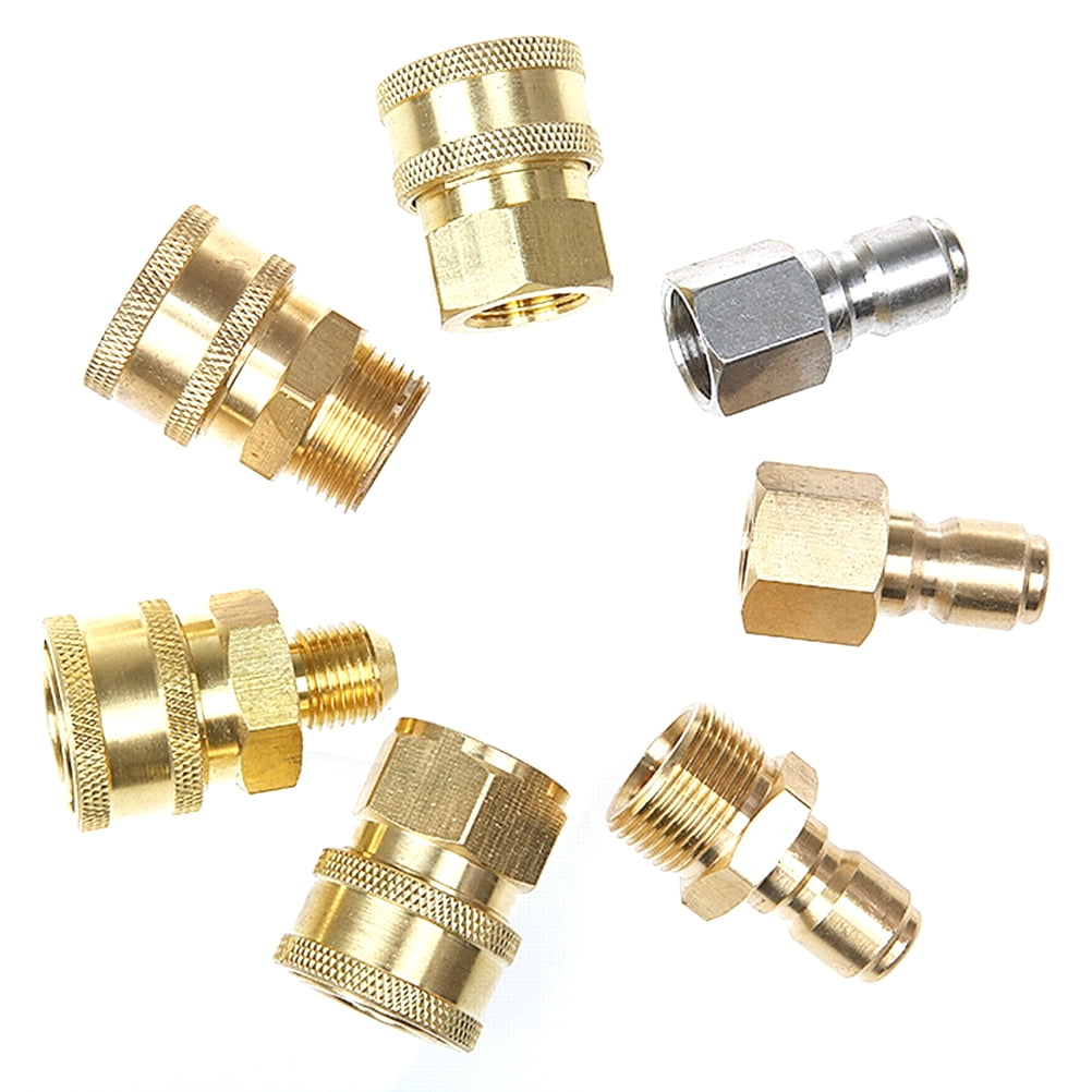 YUYUETIME 2Pcs High Press Connector Fittings 1.38X1.10X1.10in Assorted ...