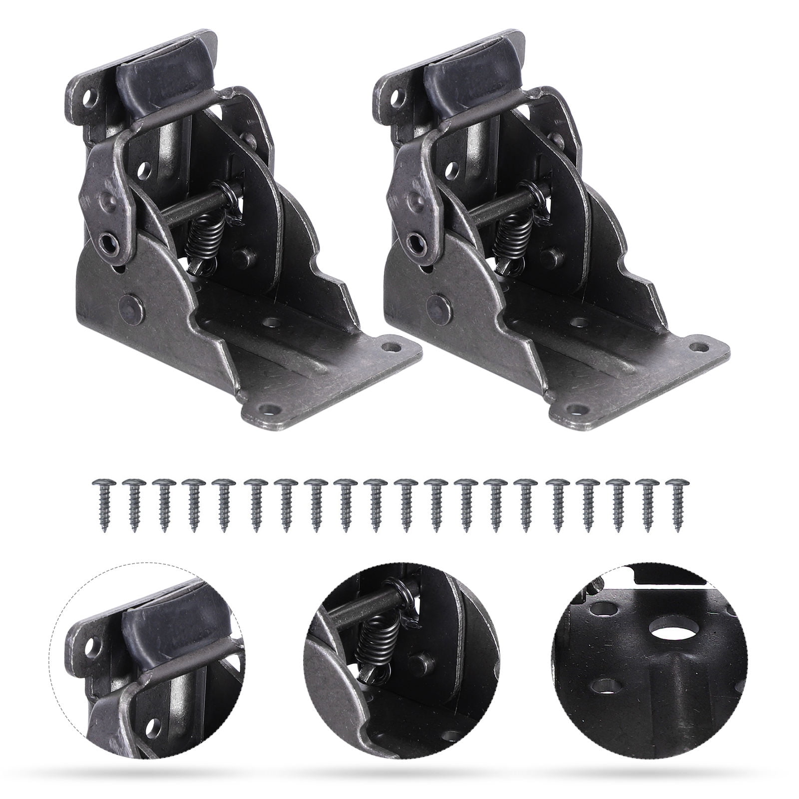 YUYUETIME 2Set SPCC Folding Table Hinges for Kitchen Use and Laundry ...
