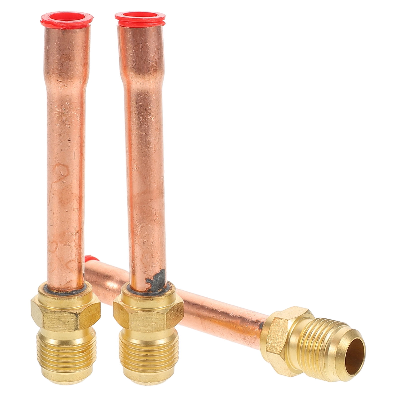 YUYUETIME 3Pcs Brass Threaded Flare Pipe Connector for High-Pressure ...