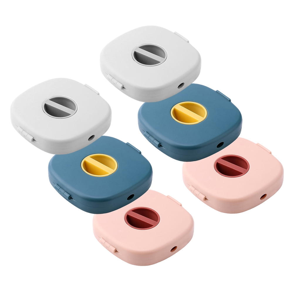 YUYUETIME 6Pcs White Data Cable Storage Organizer Box With Rotating ...