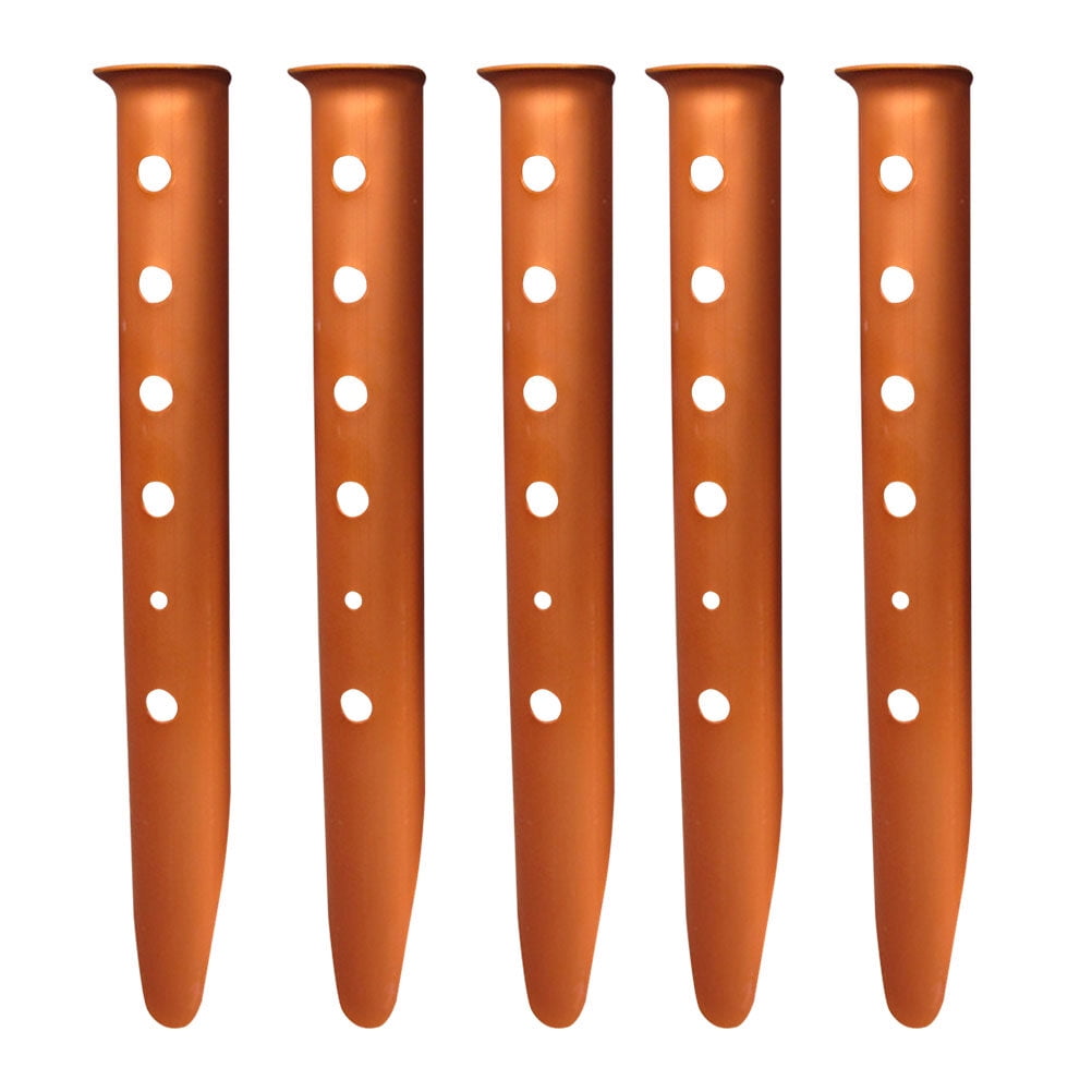 YUYUETIME Aluminium Tent Pegs 5Pcs U-Shape for Camping and Traveling ...