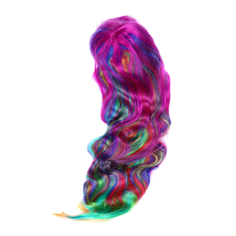YUYUETIME Colorful Wigs For Women 1Set Synthetic Materials Design For ...