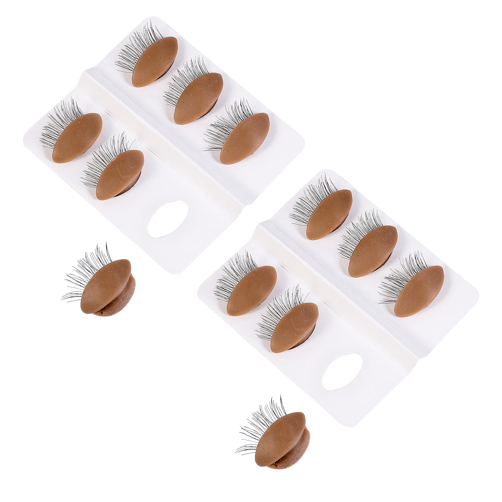 YUYUETIME Eyelid Model 6 Pairs Eyelashes Extension Mannequin 3D Effect ...