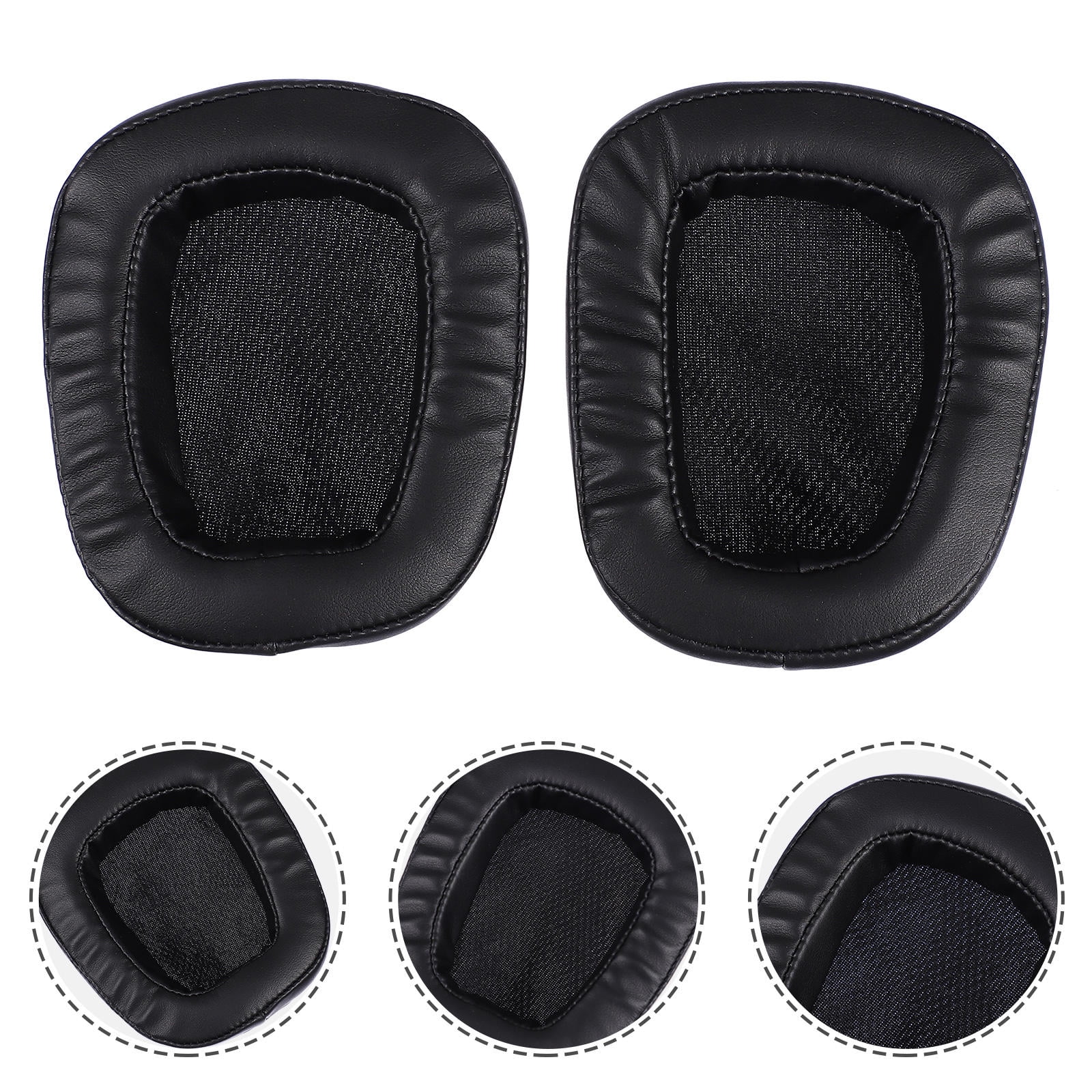 YUYUETIME Headset Accessories Ear Pads Replacement 2Set for G633 G933 8X10Cm - Walmart.com