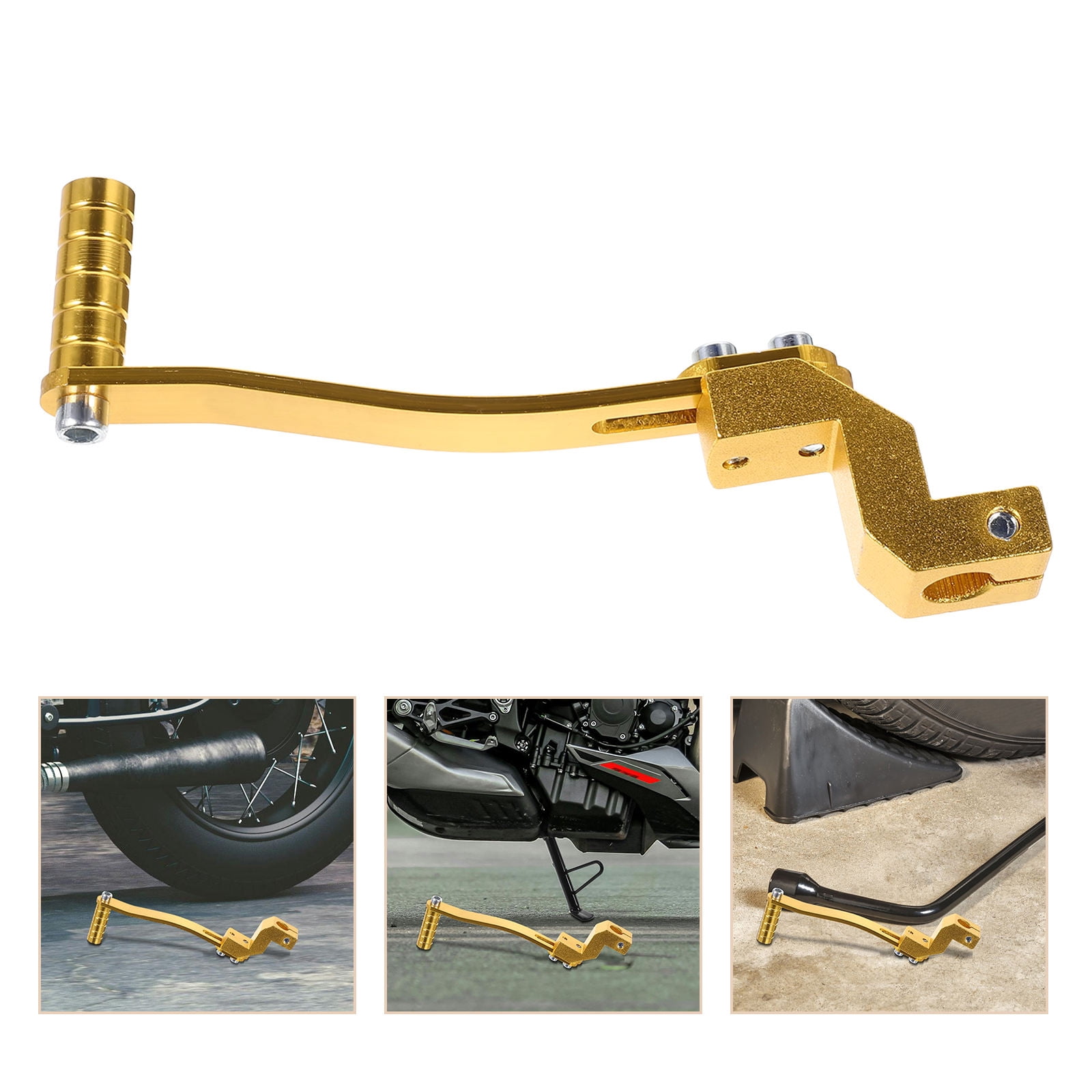 YUYUETIME Motorcycle Gear Shift 1Pack in Golden Aluminium Alloy for ...