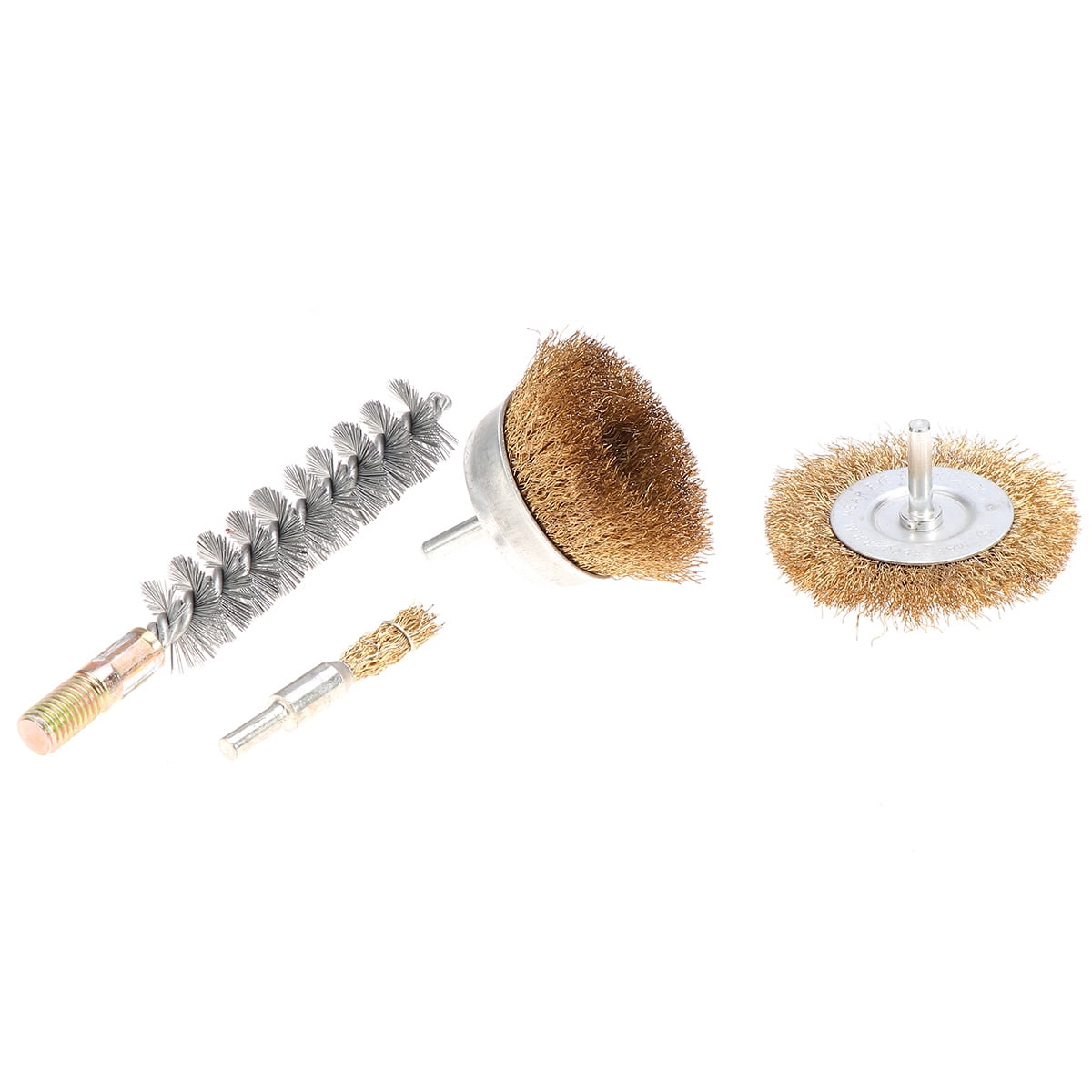 YUYUETIME Rotary Tool Wire Brush Set 1In Cylindrical Bowl Shaped Rod ...