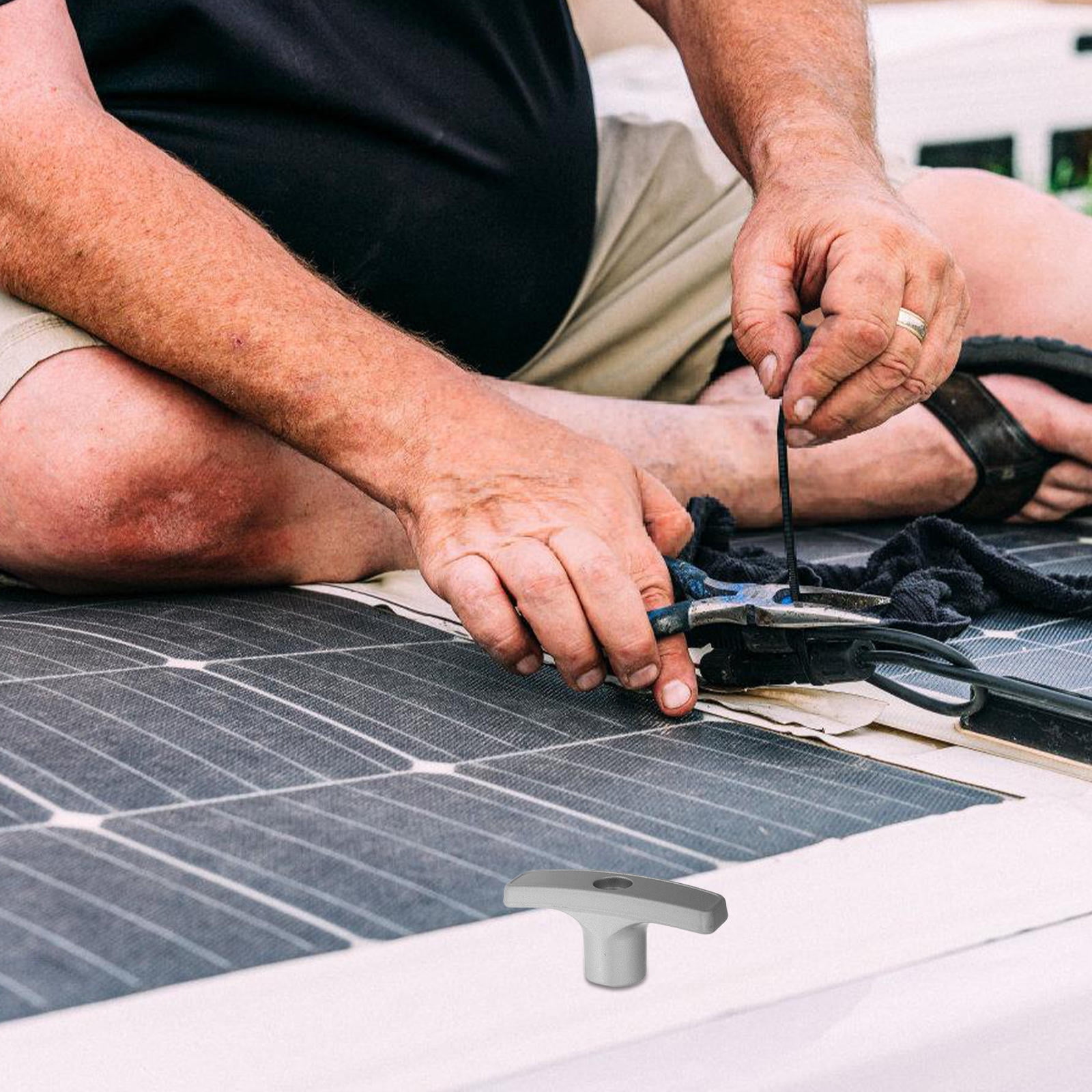 YUYUETIME Rv Waste Valve Handles Kits 1Set Aluminium Alloy Handle for ...