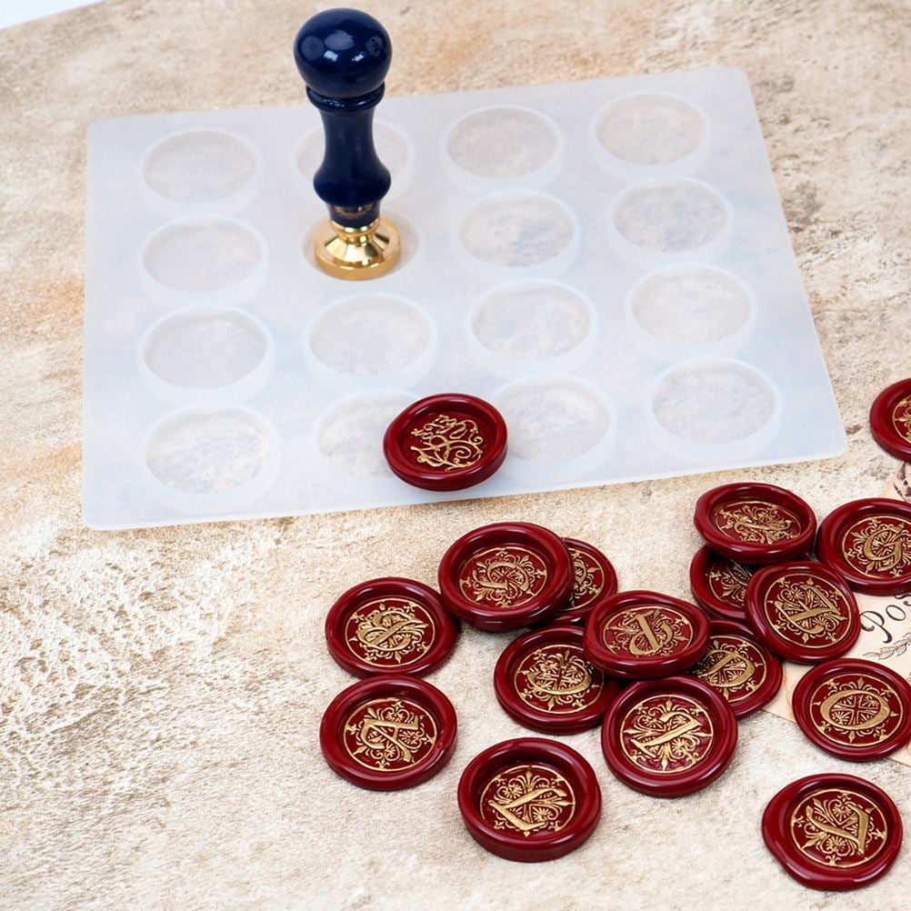 YUYUETIME Silicone Diy Mold 16 Cavity for Wax Sealing and Diy Projects ...