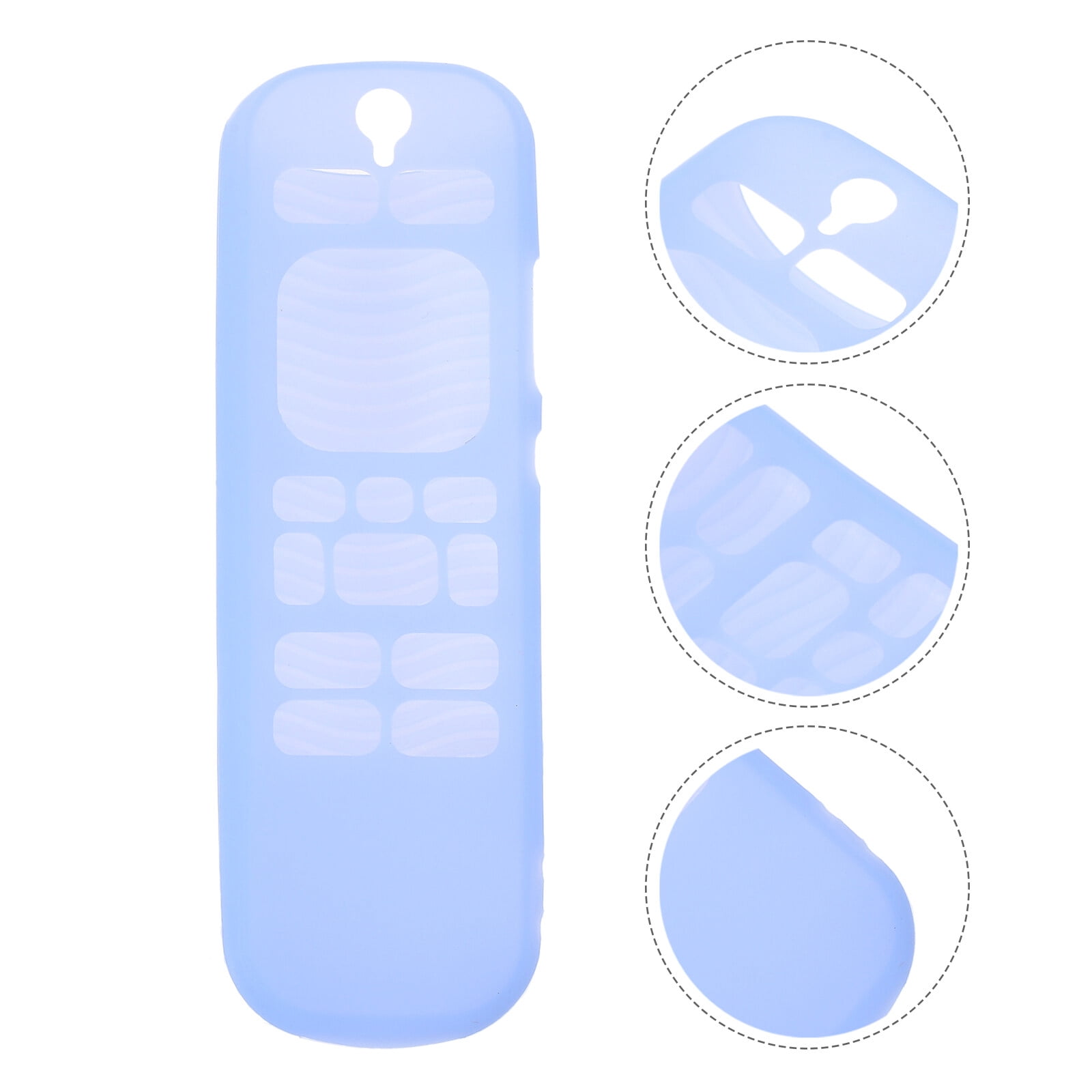 YUYUETIME Silicone TV Stick Controller Cover 1Set Blue for Precise ...