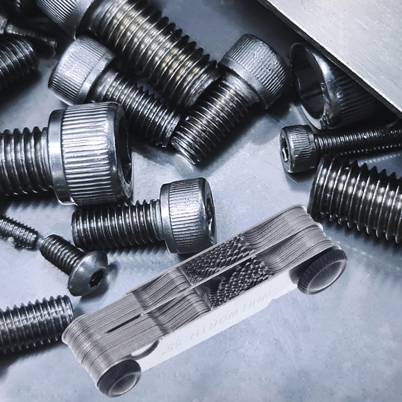 YUYUETIME Stainless Steel Thread Gauge 1Pcs for Tool Angle Measurement ...