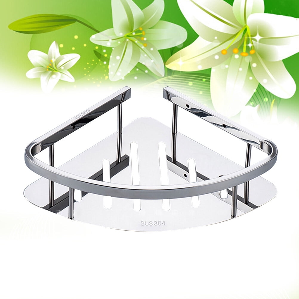 YUYUETIME Stainless Steel Wall Mount Holder 1Pack Silver Triangle ...