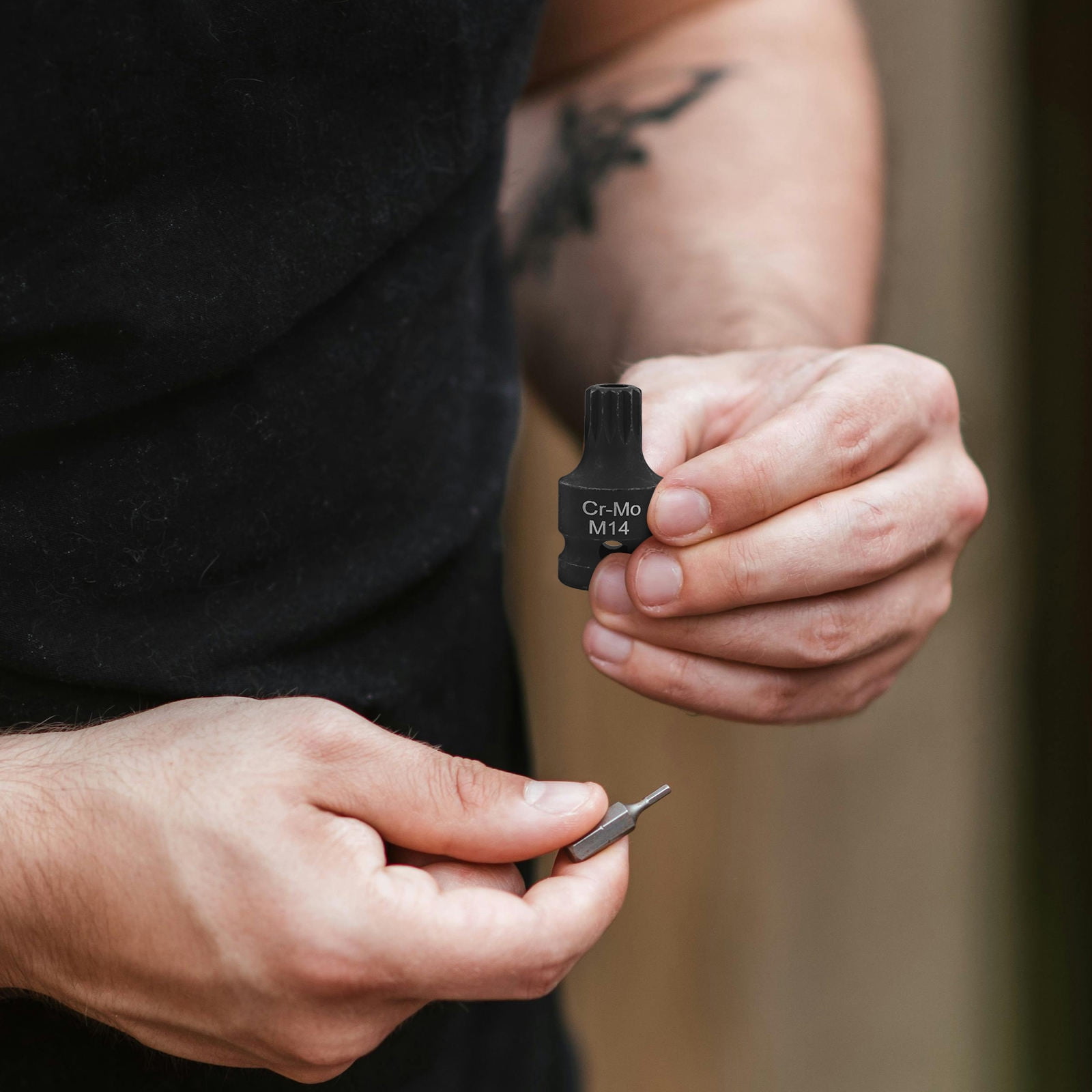 YUYUETIME Steel Triple Square Spline Bit Socket 1Pcs For Brake Caliper ...