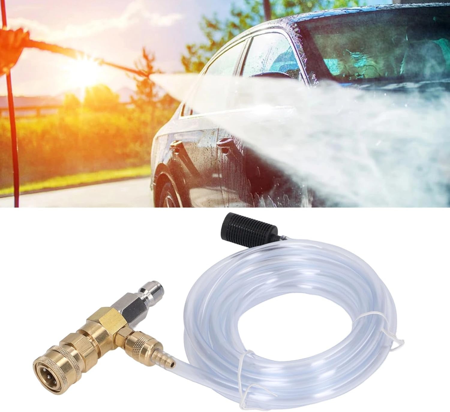 YW Chemical Injector, Brass Stainless Adjustable Downstream Injector ...