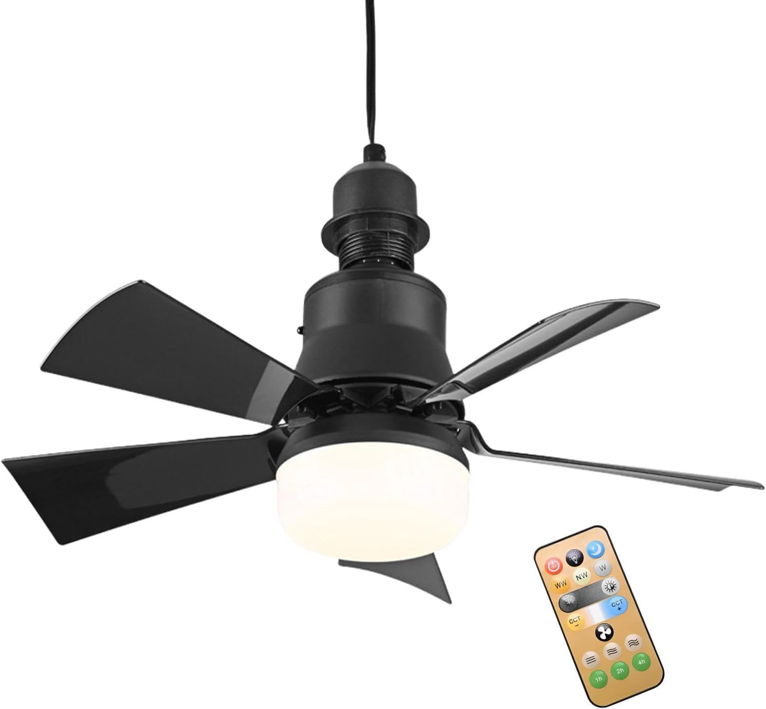 YW Socket Fan Light - Flush Mount Fan, Socket Wireless Fan | Light ...