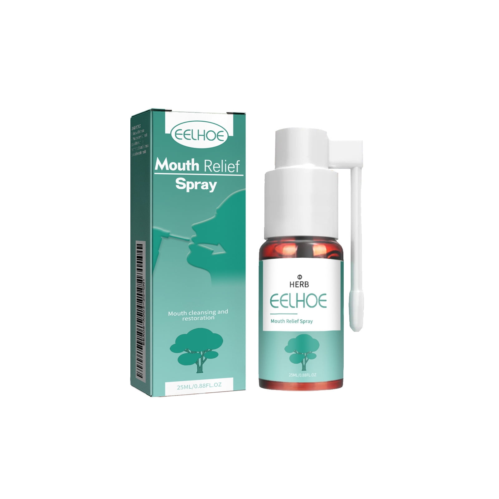 YWAN Mouth Soothing Spray Relieve Aphthous Burning Blistering Gum Pain ...