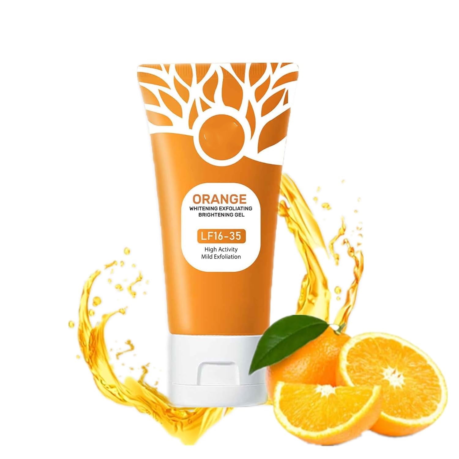 YWAN Orange Exfoliating Gel For Face & Body - Deep Cleansing ...