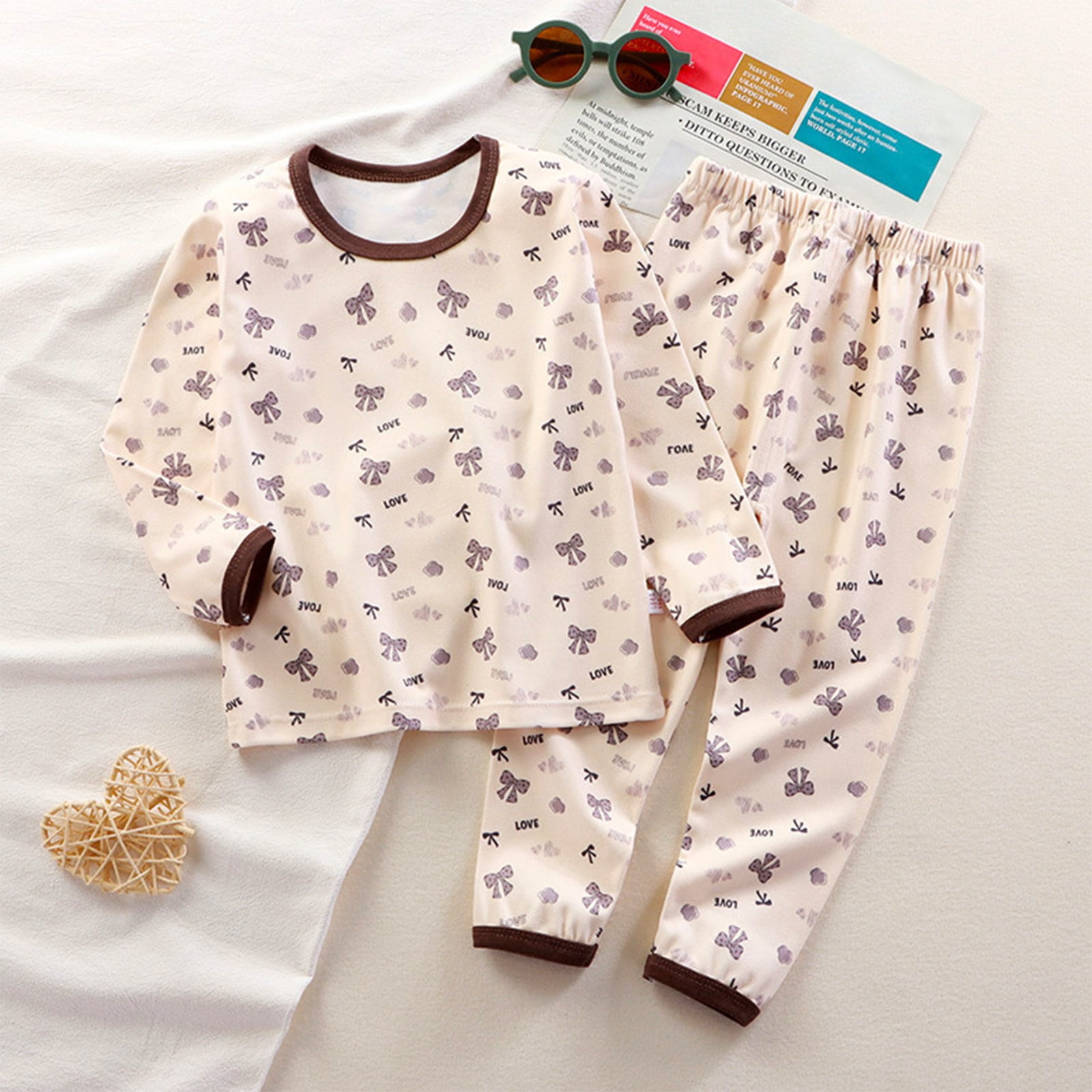 YWDJ 6 Months To 12 Years Old Underwear German Velvet Warm Clothes Fall ...