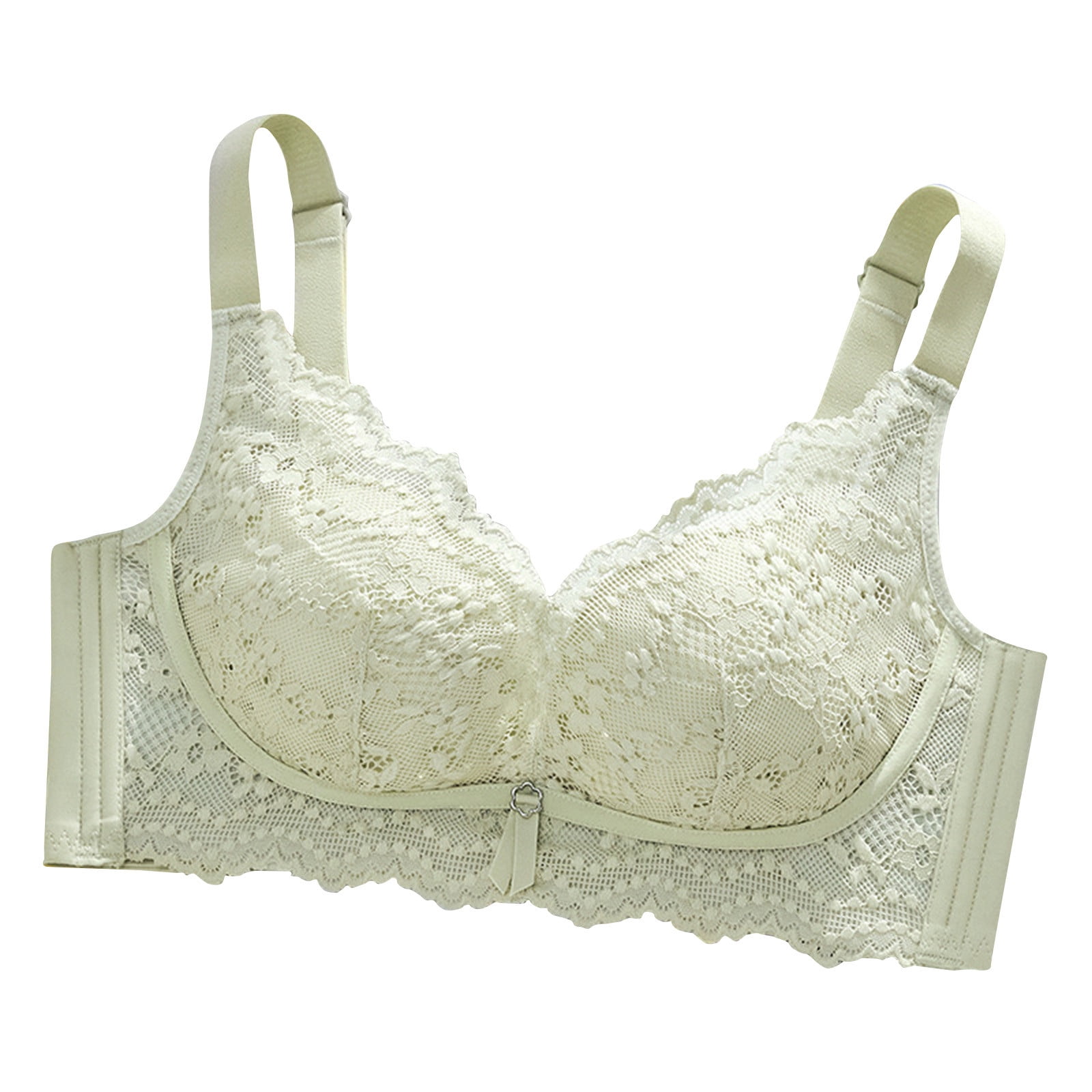 YWDJ Bras for Women Full Coverage Wireless Push up No Wire Comfort ...