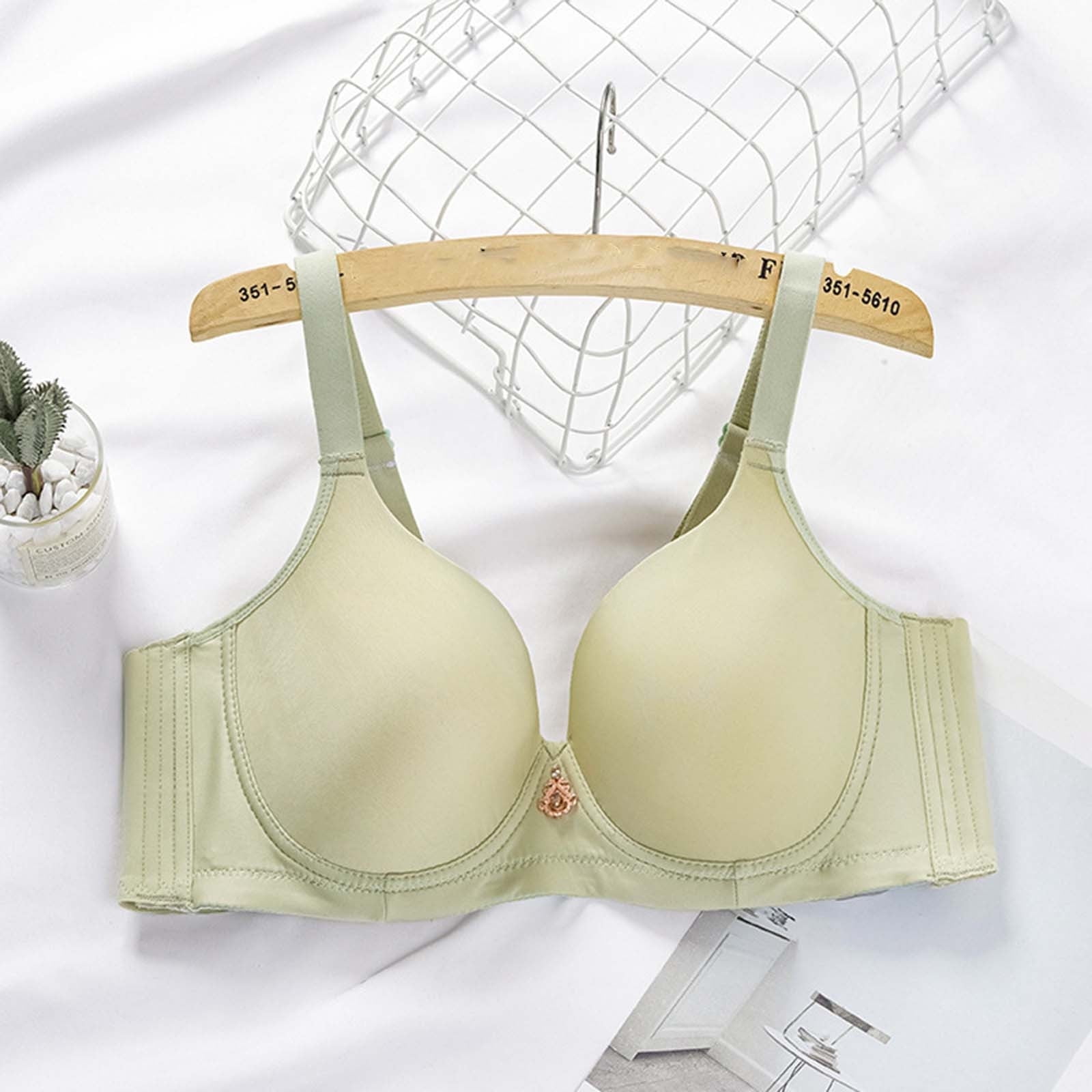 YWDJ Bras for Women Push up and Padded Back Closures Lounge Bras ...