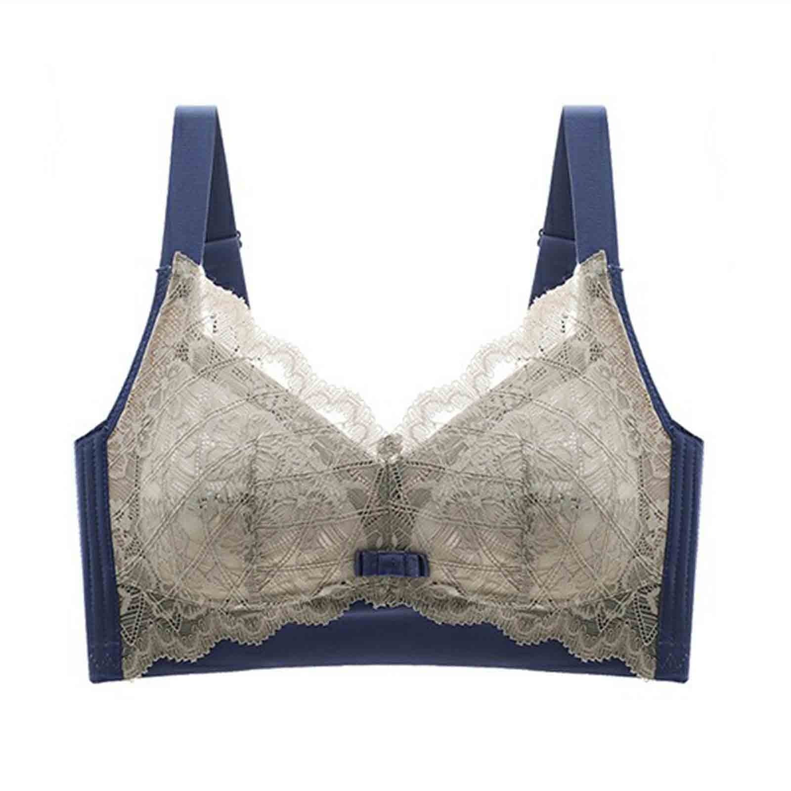 YWDJ Bras for Women Sleeping Back Closures Comfy Bras No Wire Lounge ...