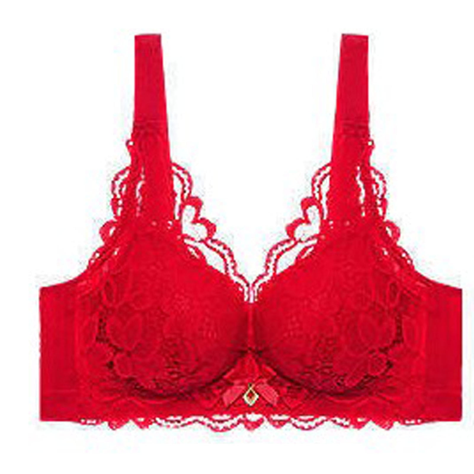 YWDJ Bras for Older Women Wirefree Plus Size Push up Wireless Comfort ...