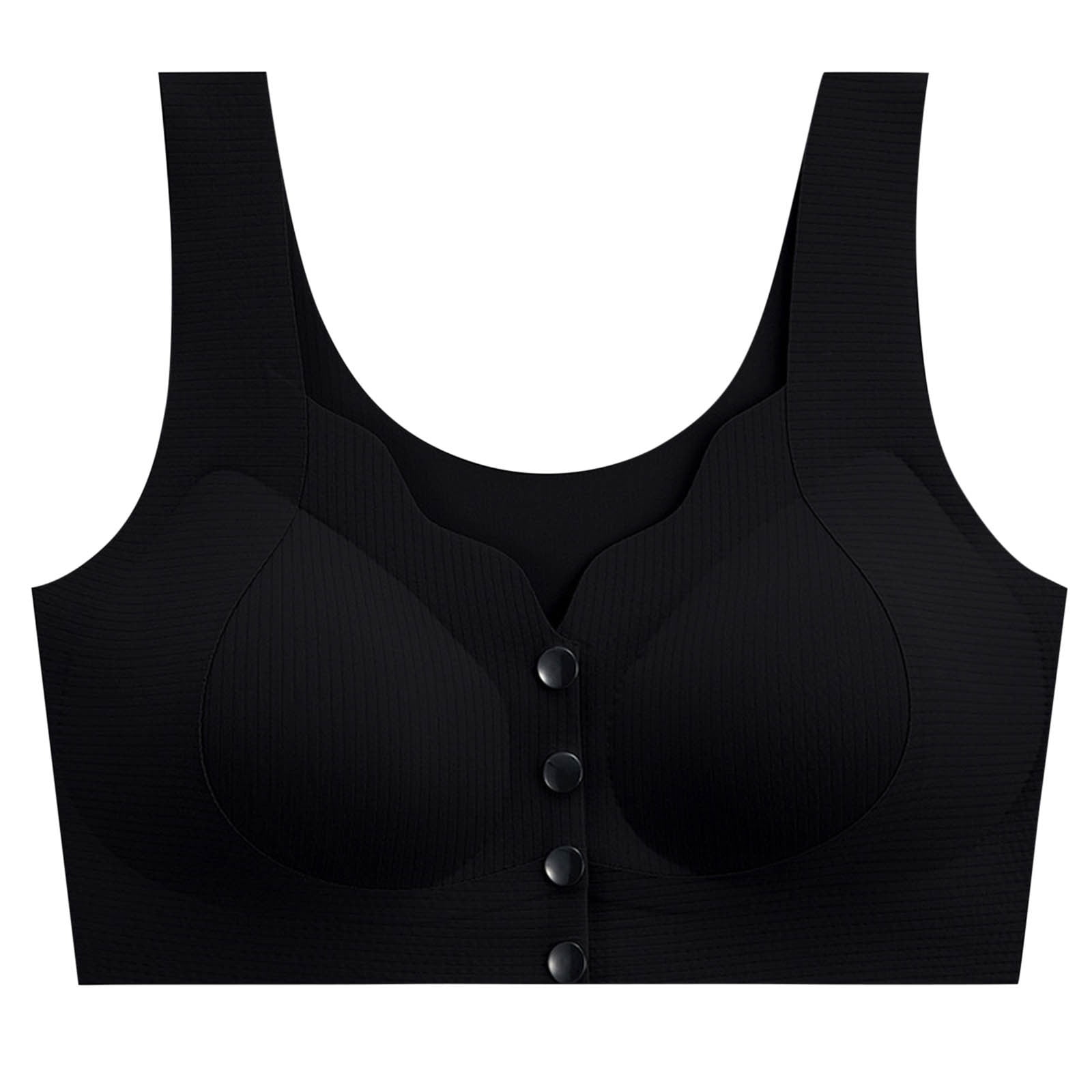 YWDJ Everyday Bras Front Closure Push up No Wire Full Coverage Comfort ...