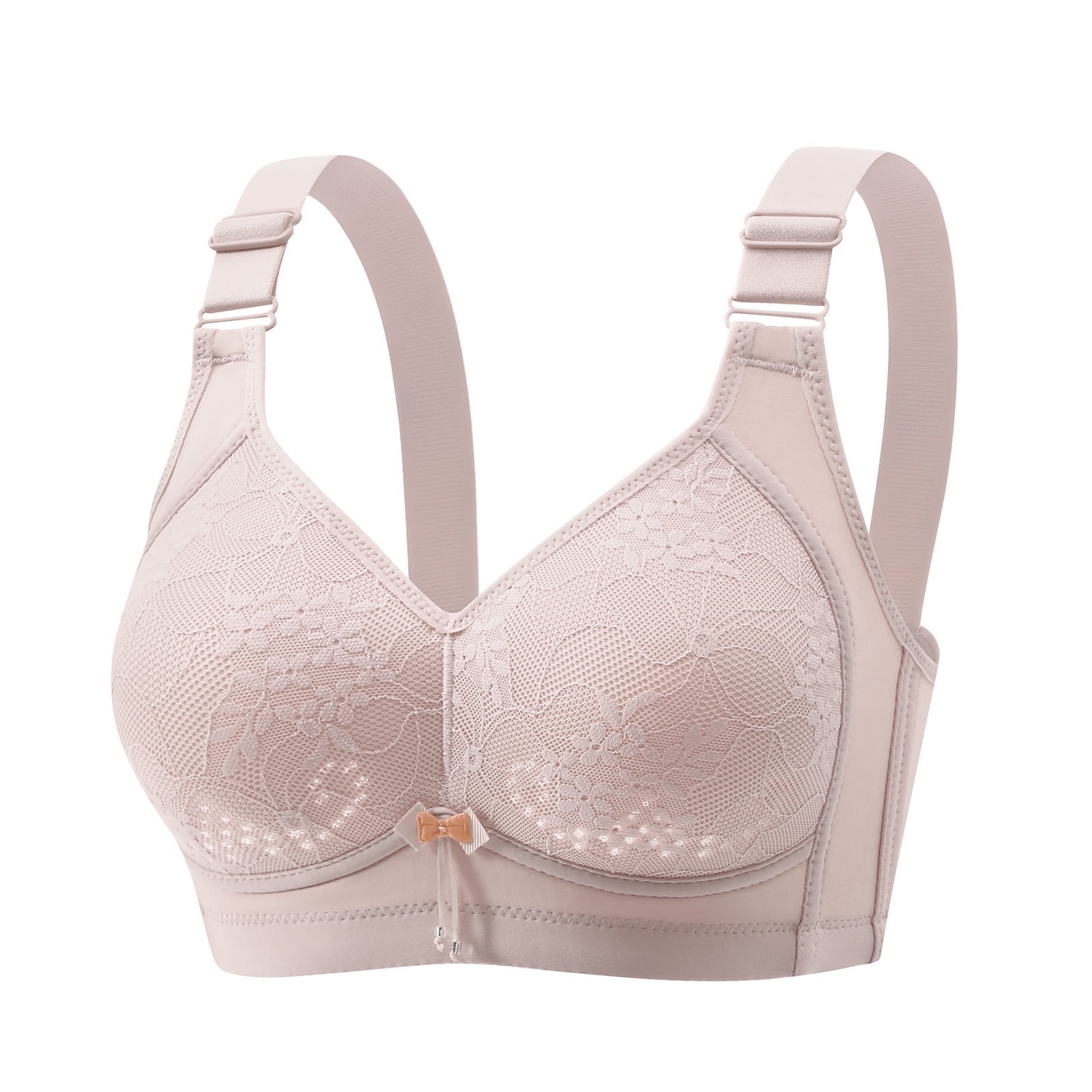 YWDJ Full Coverage Bras for Women Plus Size Push up Wirefree Comfort ...