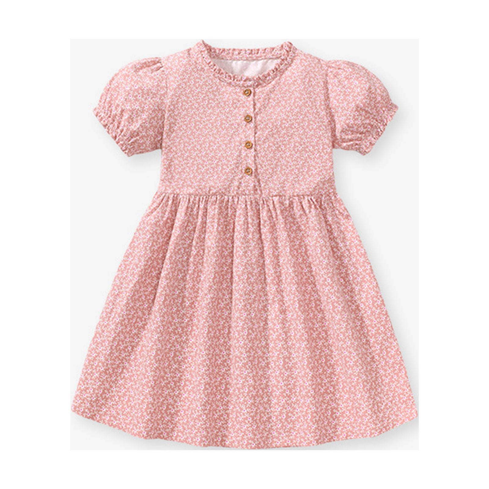 YWDJ Girl Special Dresses with Collar Kid Girls Dress Spring Long ...