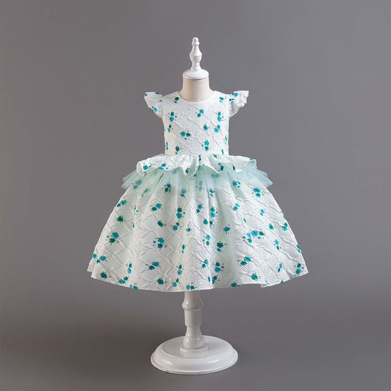 YWDJ Girls Princess Dresses Belle Childrens Dress Skirt Girls Clothing ...