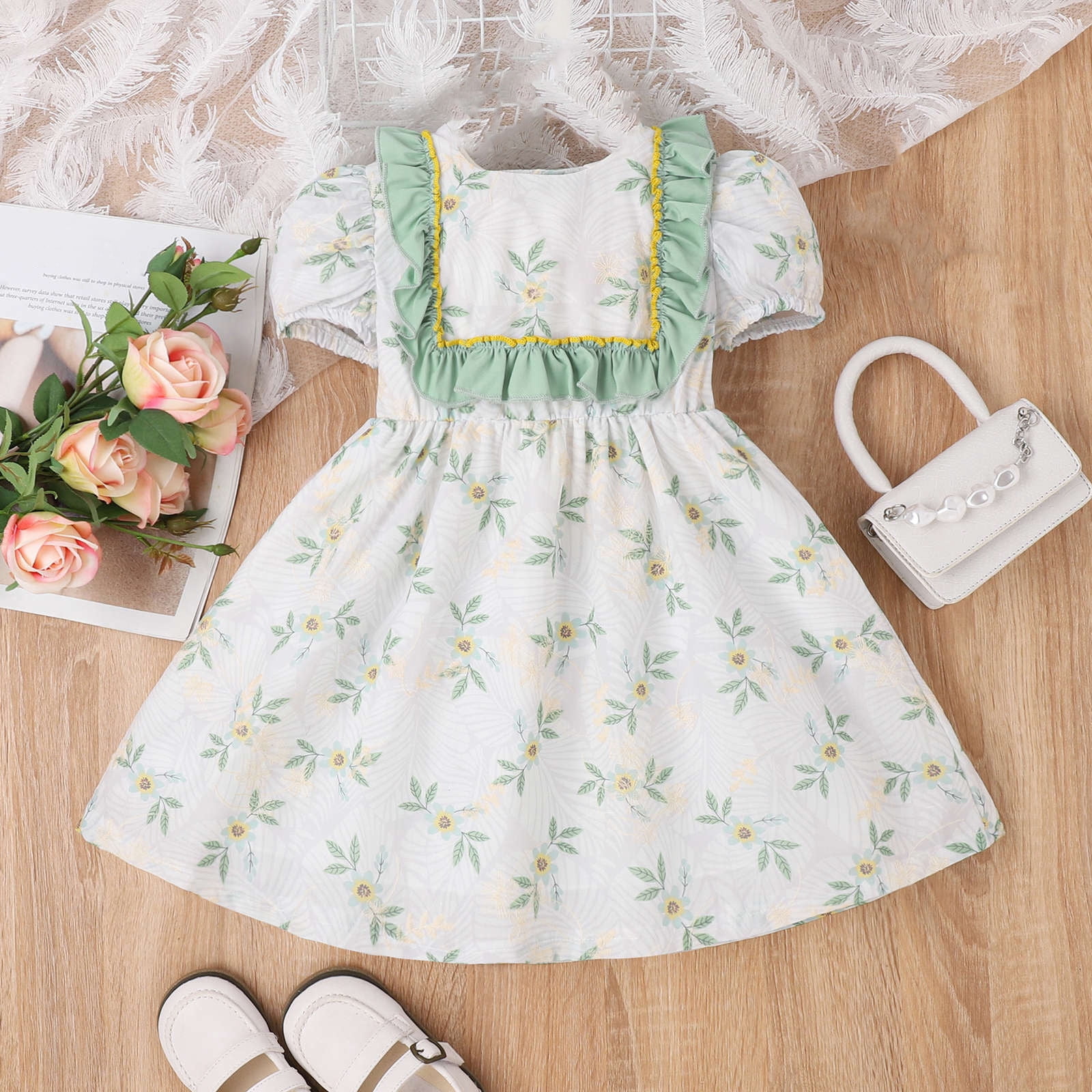 YWDJ Girls Semi Formal Dress Childrens Dress Skirt Girls Clothing Small ...