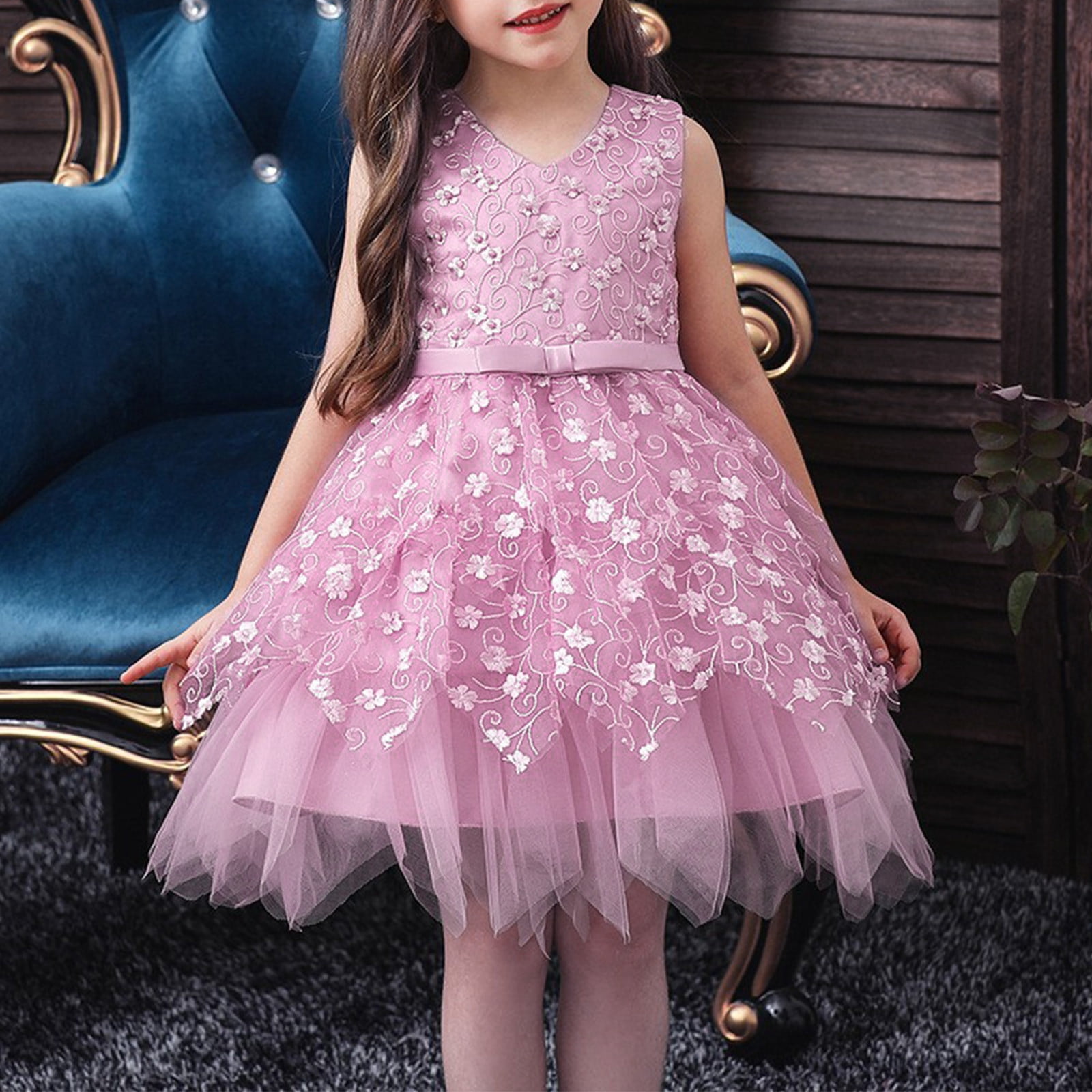 YWDJ Princess Dresses for Girls Childrens Dress Skirt Girls Clothing ...