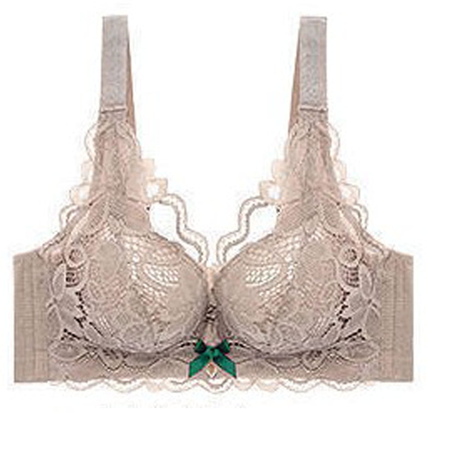 YWDJ Wireless Bras with Support and Lift Plus Size Push up Wirefree ...