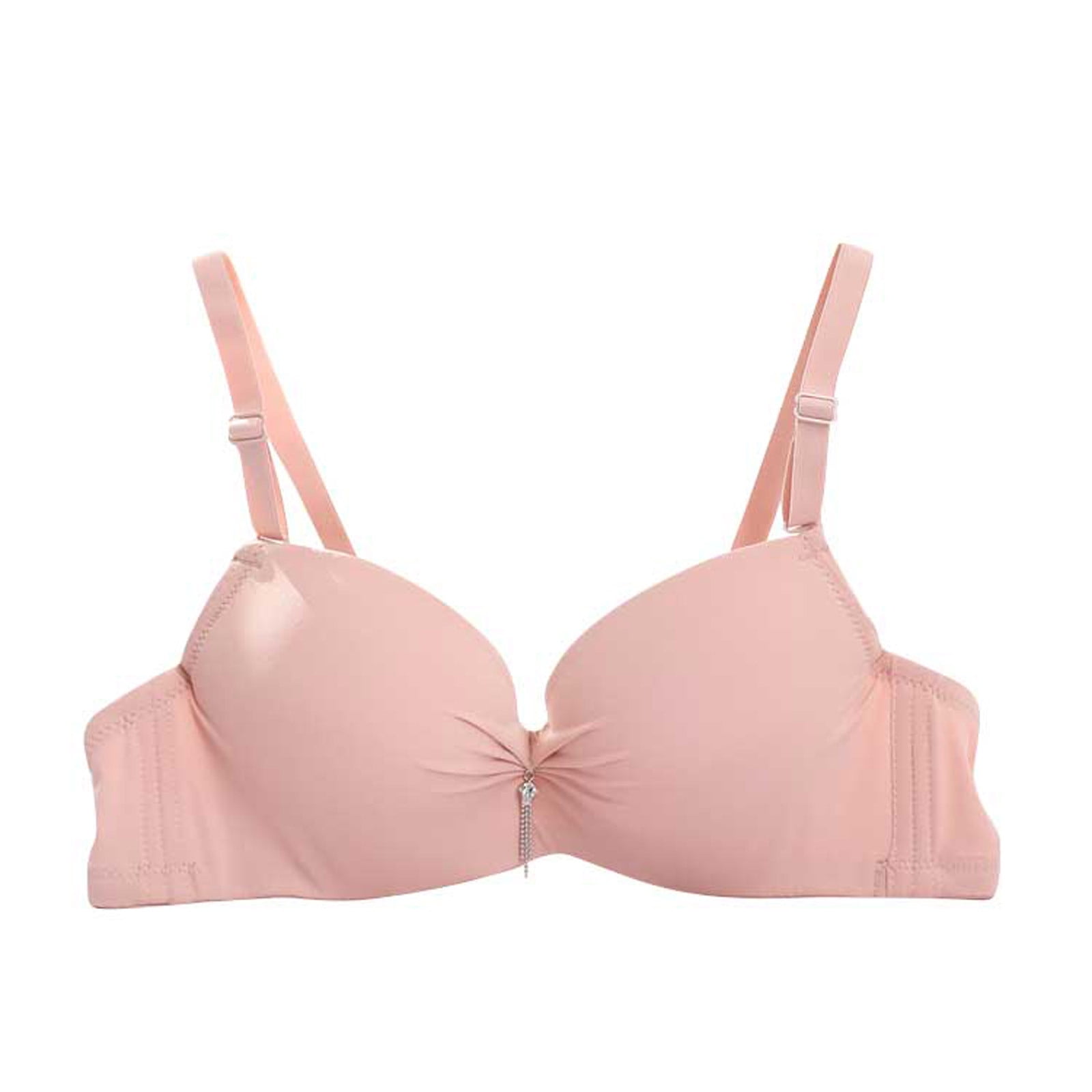 YWDJ Wireless Bras for Women Front Closure Push up No Underwire Comfort ...