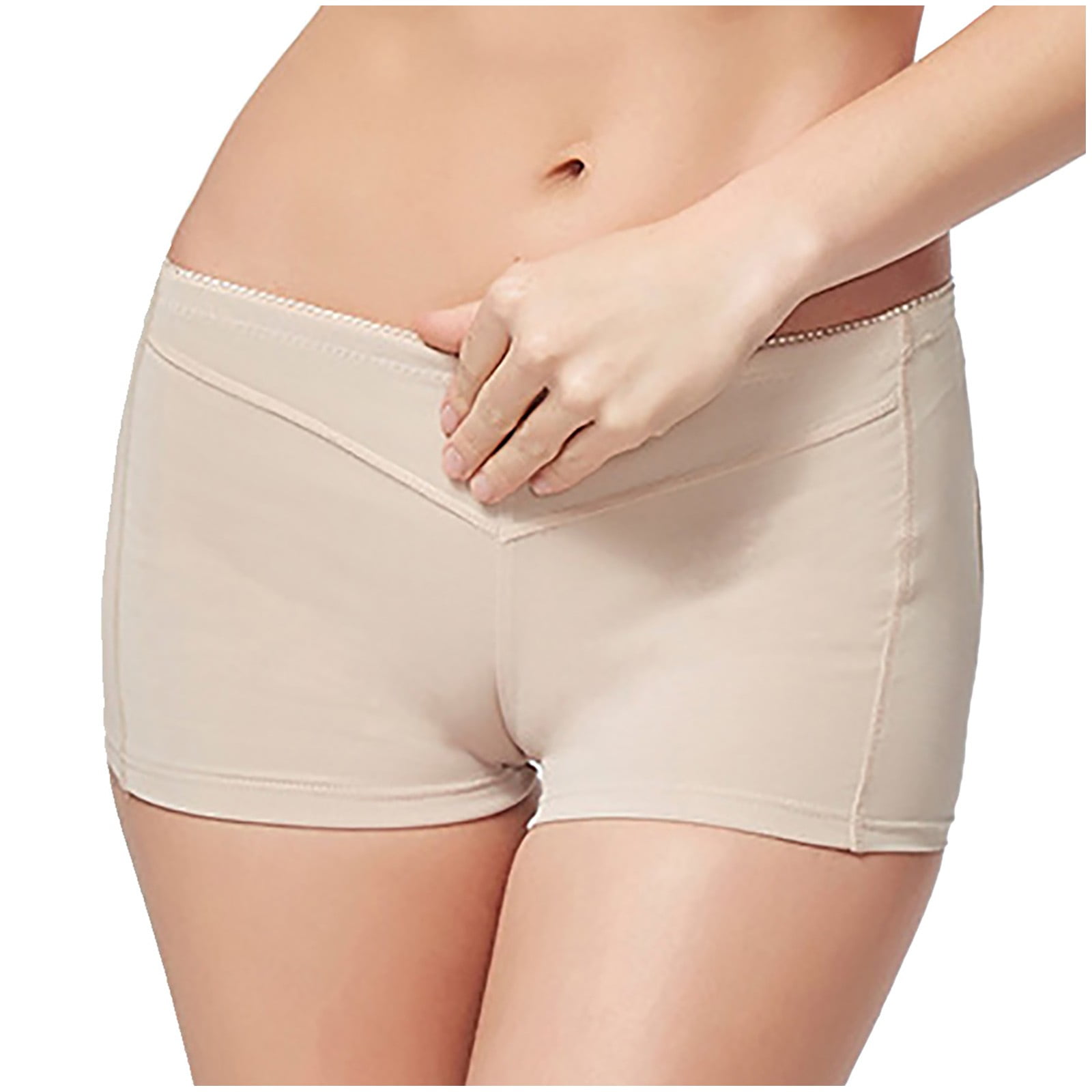 Ywdj Womens Shaping Briefs Underwear Plus Size Breathable Lightweight