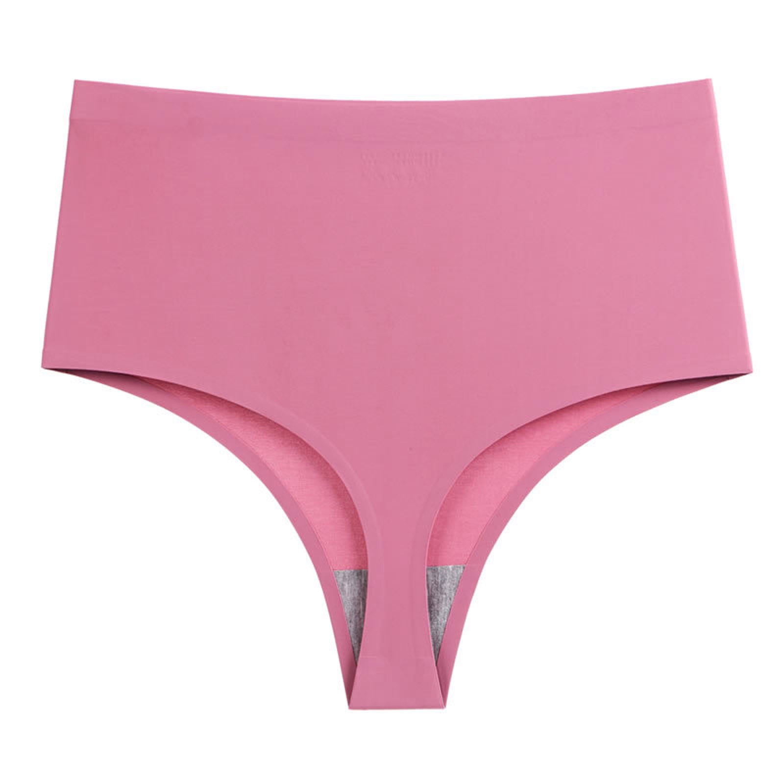 Ywdj Womens Underwear Thong Sexy Plus Size Lightweight High Waist No