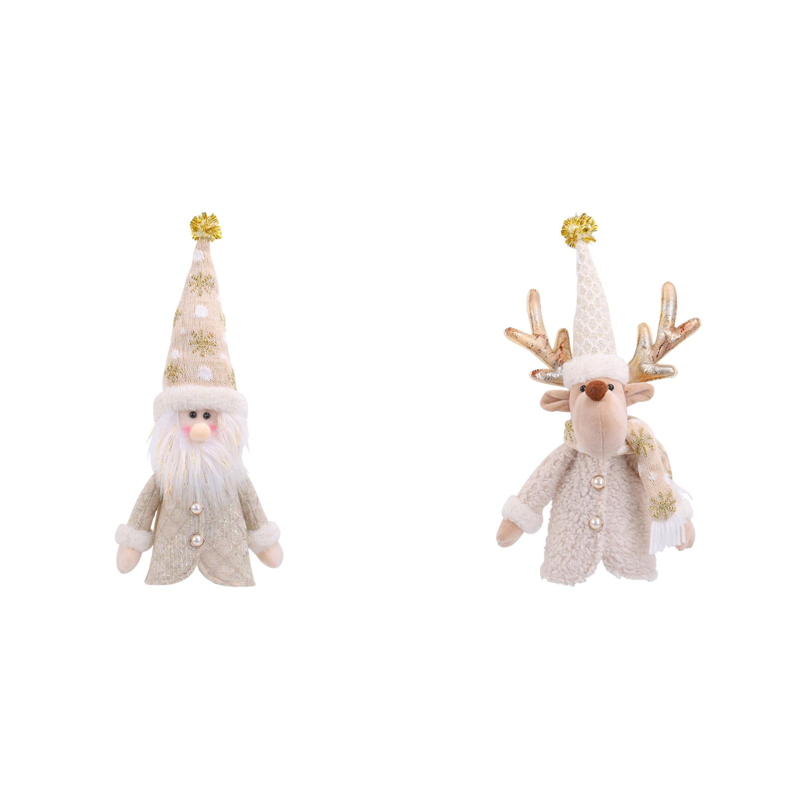 YWIYIUD 15inch Cute Santa and Snowman Design Bottle Covers for ...