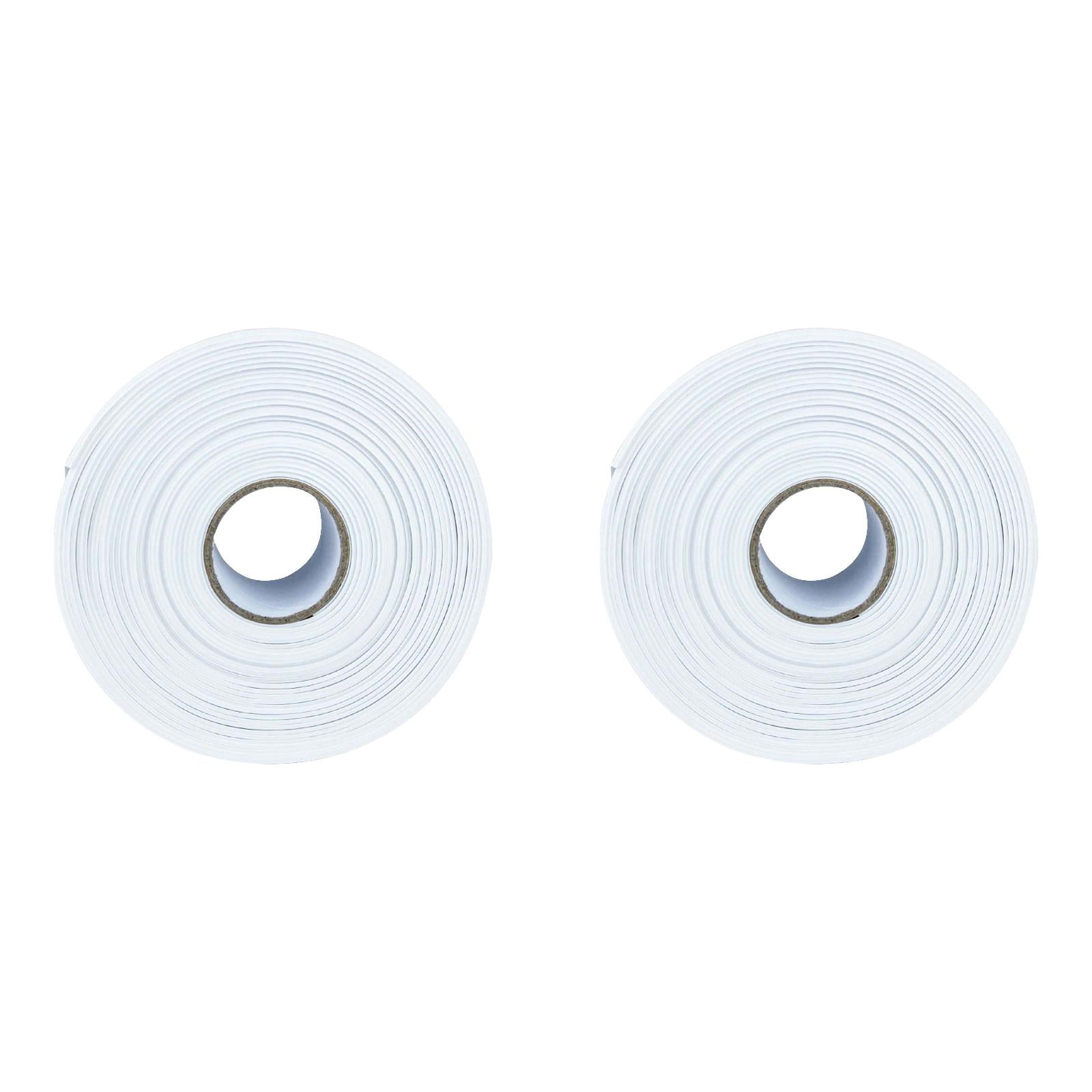 YWIYIUD 2Roll 2.2inch Waterproof Sealing Caulk Tape, White Caulking ...