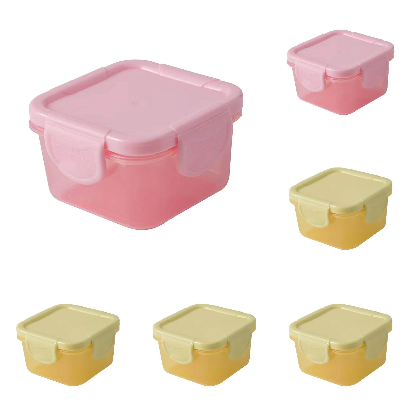 YWIYIUD 5PCS Portable FoodStorage Boxes 150 Ml Small Plastic Boxes Mini ...