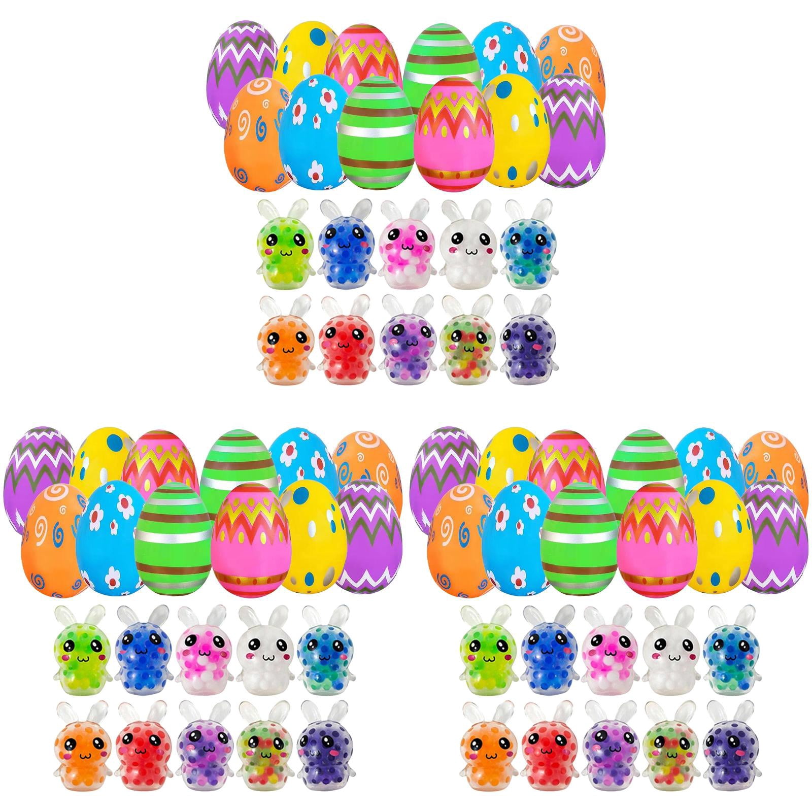 YWIYIUD Easter BasketStuffers 36Pack Prefilled Easter Eggs withBunny ...