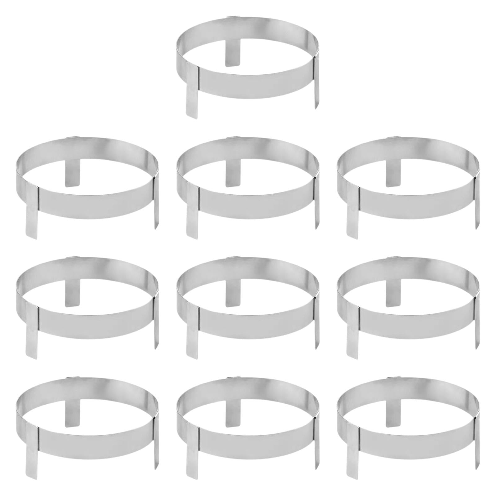YWJLQH 10 Pieces Coconut Soup Base Steam Cooker Rack No Wobble Holder ...