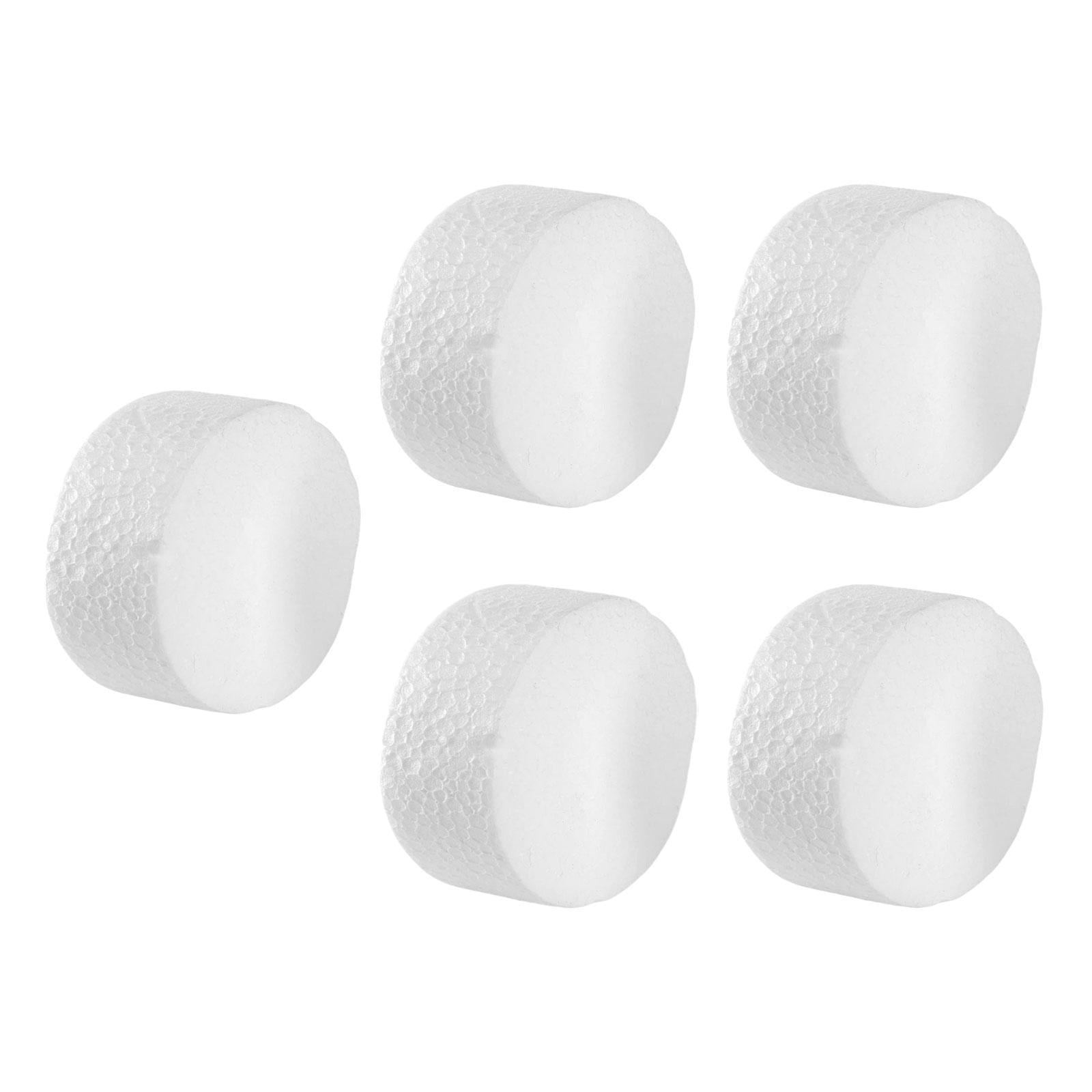 YWJLQH 5 Pieces Round Foam Cake Dummies Cake DIY Projects Multi Purpose ...
