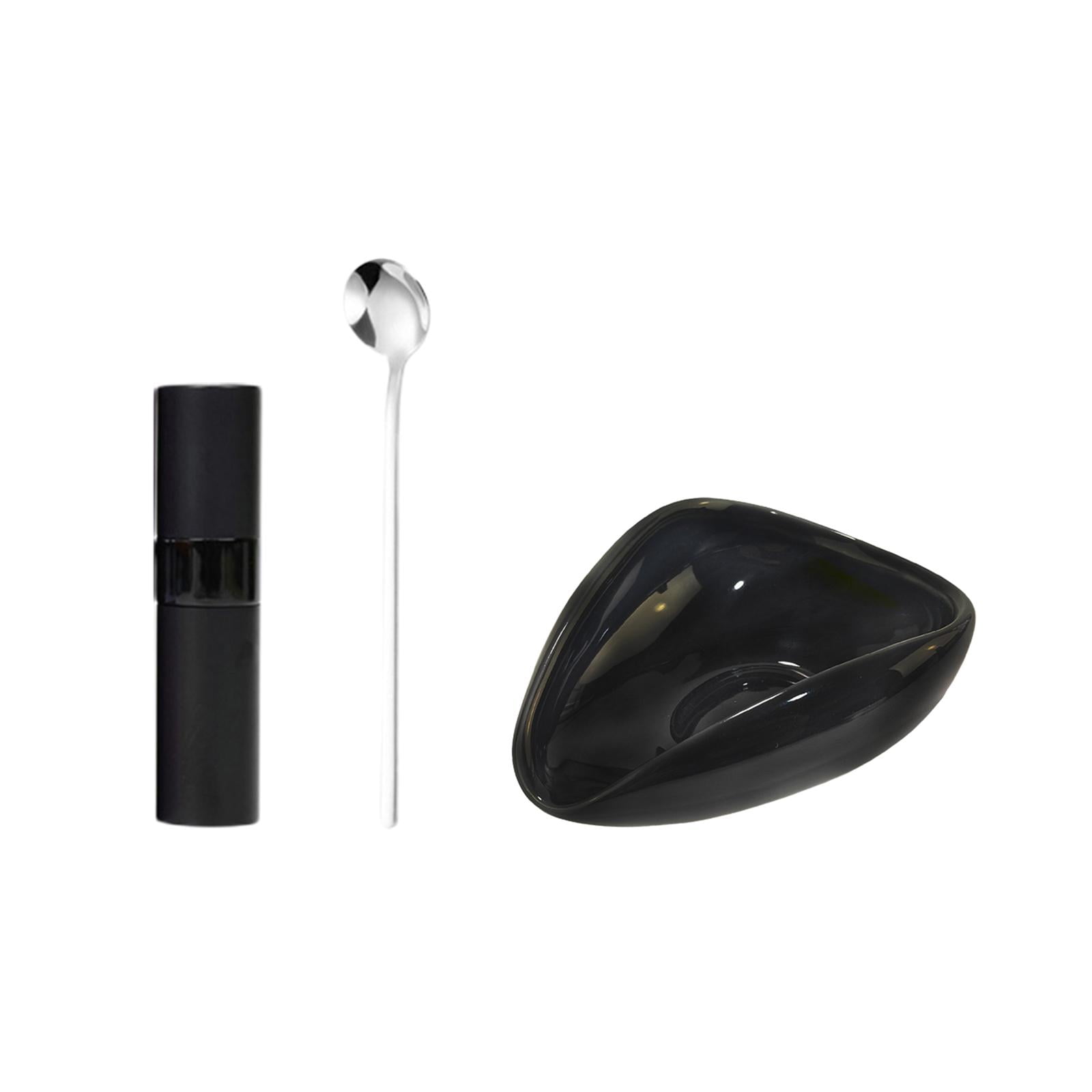 YWJLQH Ceramic Dosing Vessel with Spray Sample Tray Coffee Bean ...