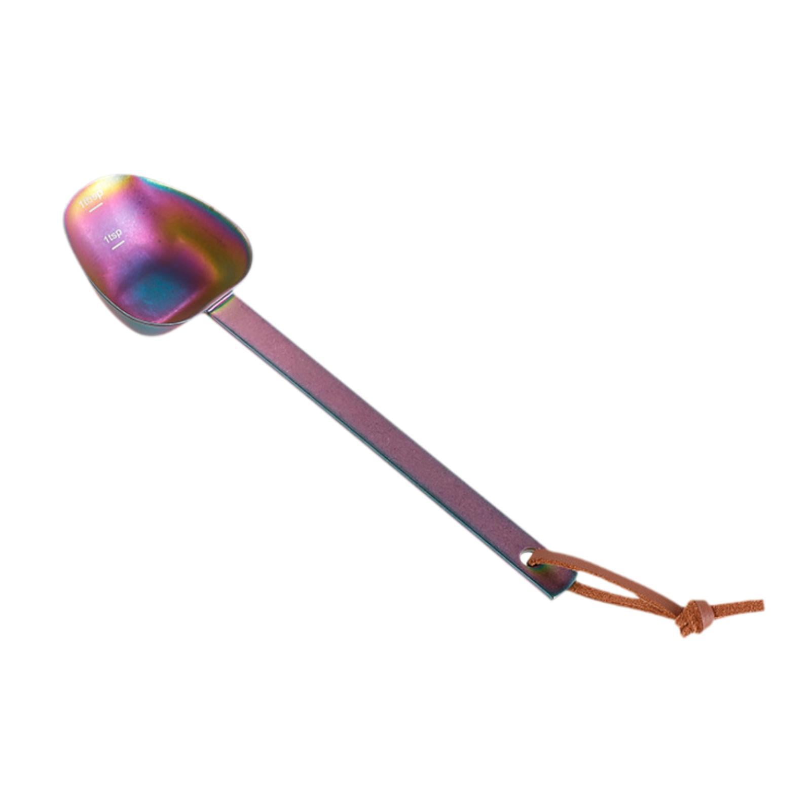 YWJLQH Coffee Bean Spoon Compact Soup Spoon for Seasoning Ground Coffee ...